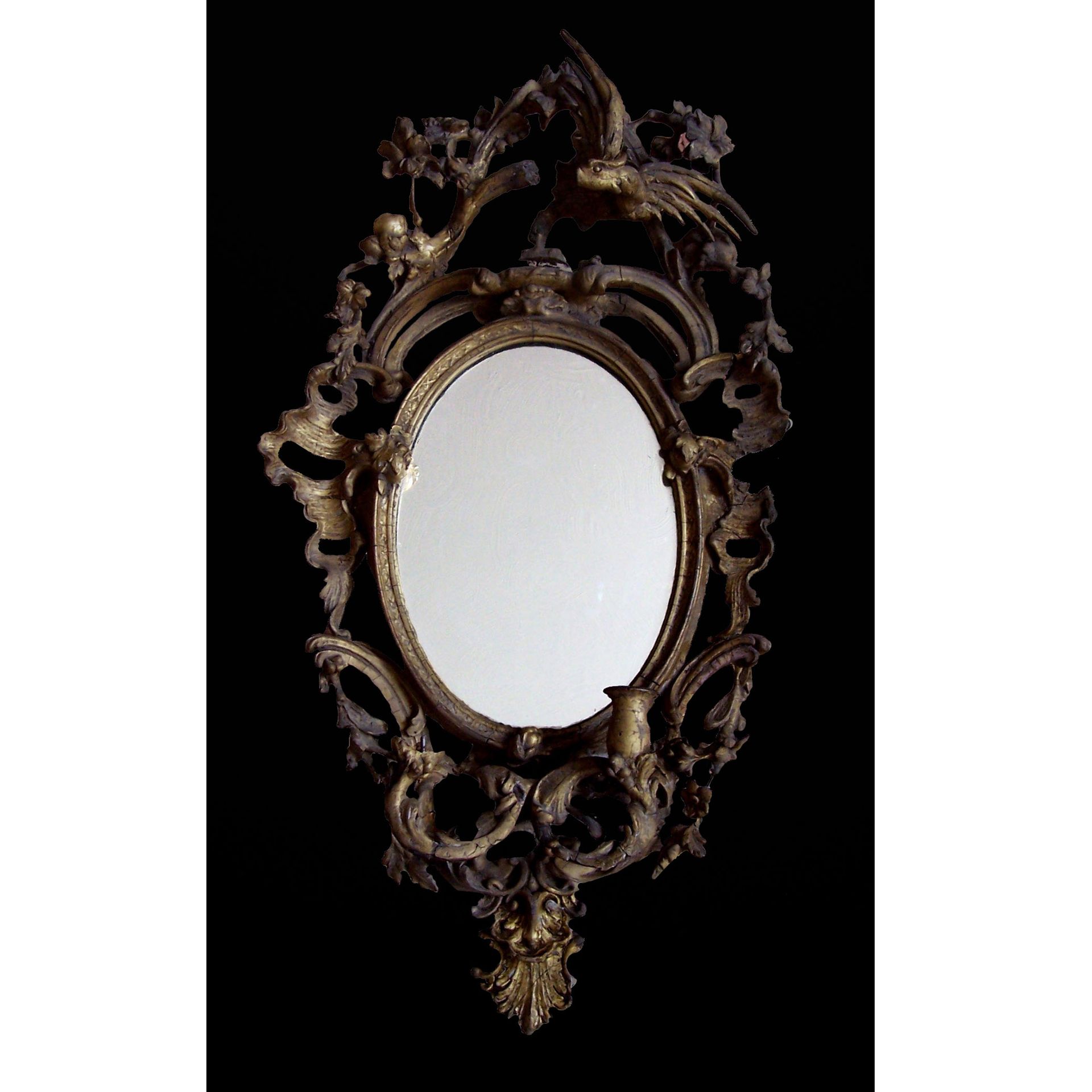 Antique Mirror frame restoration, repair and gilding