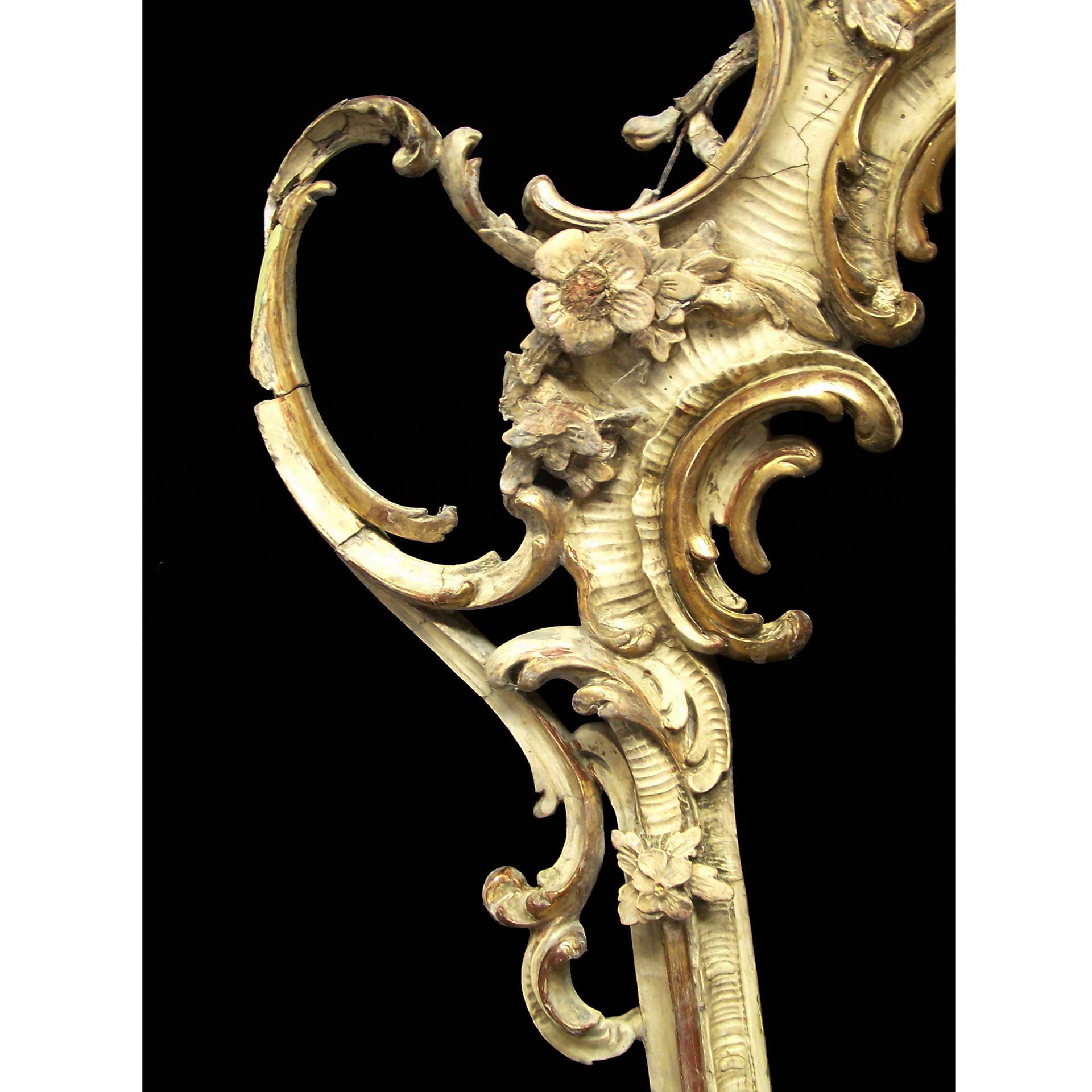 Antique Mirror frame restoration, repair and gilding