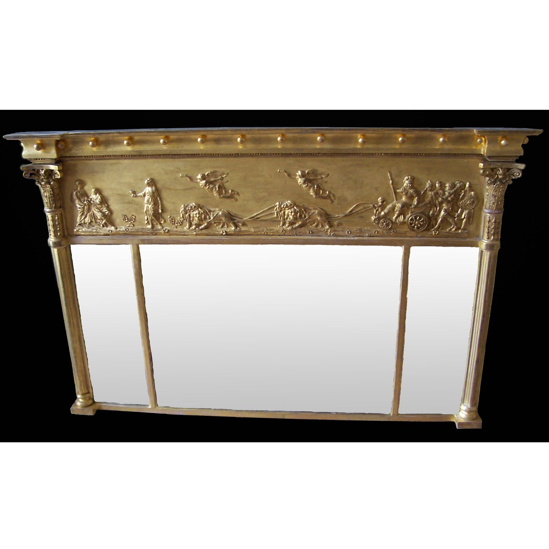 Antique Mirror frame restoration, repair and gilding