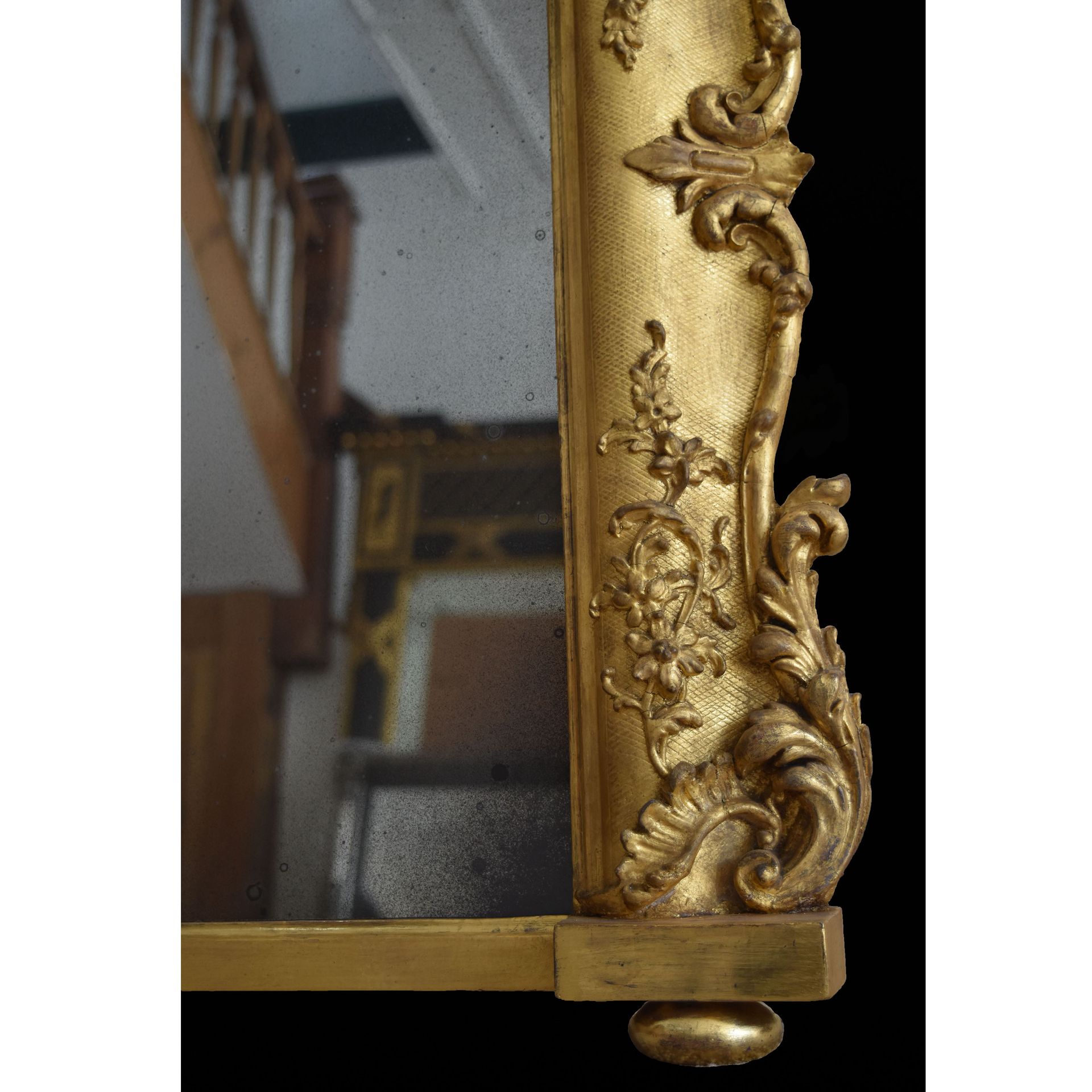 Antique Mirror frame restoration, repair and gilding