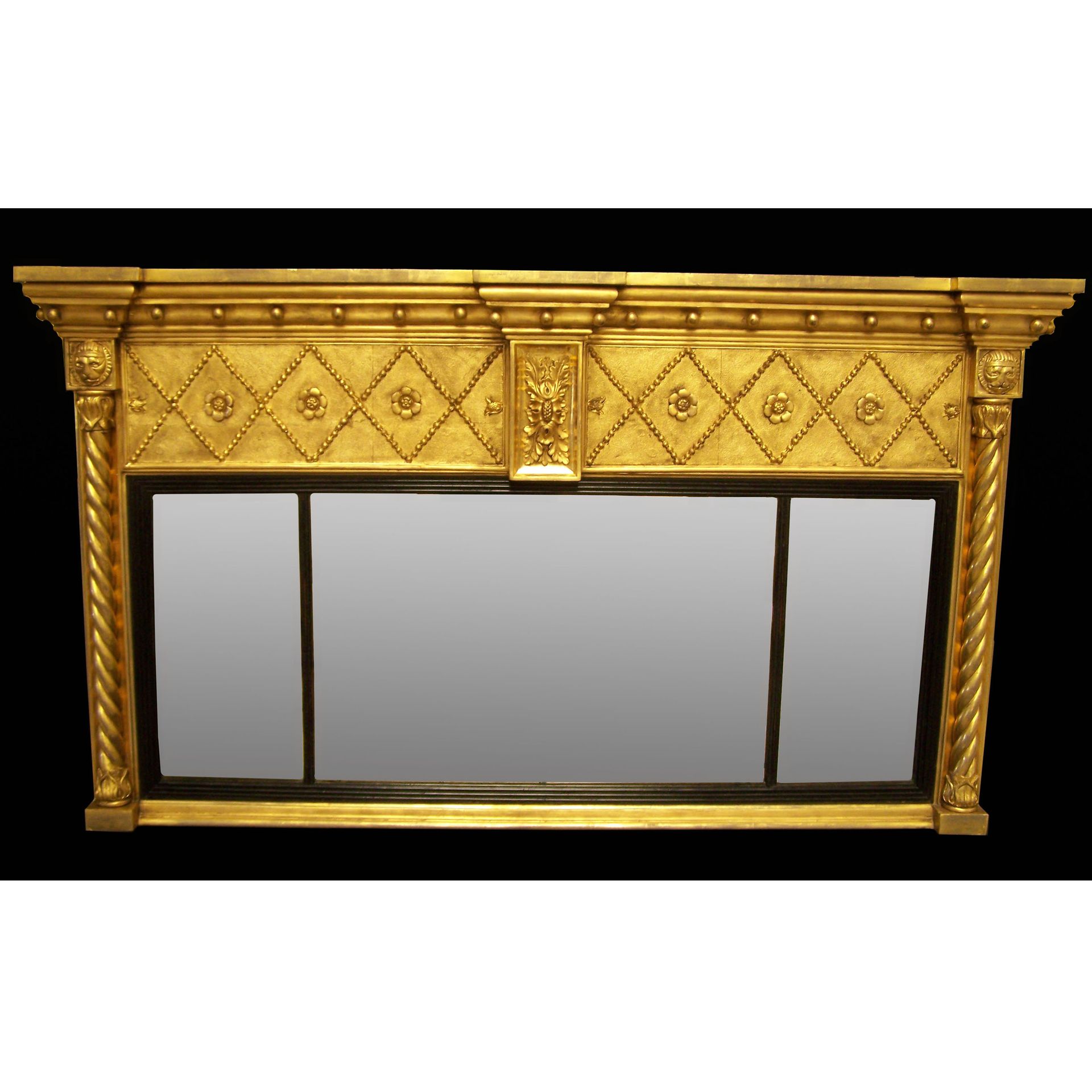 Antique Mirror frame restoration, repair and gilding