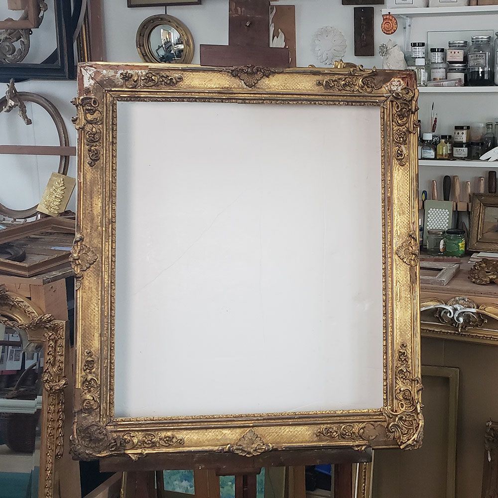 Picture frame restoration, gilding and repair