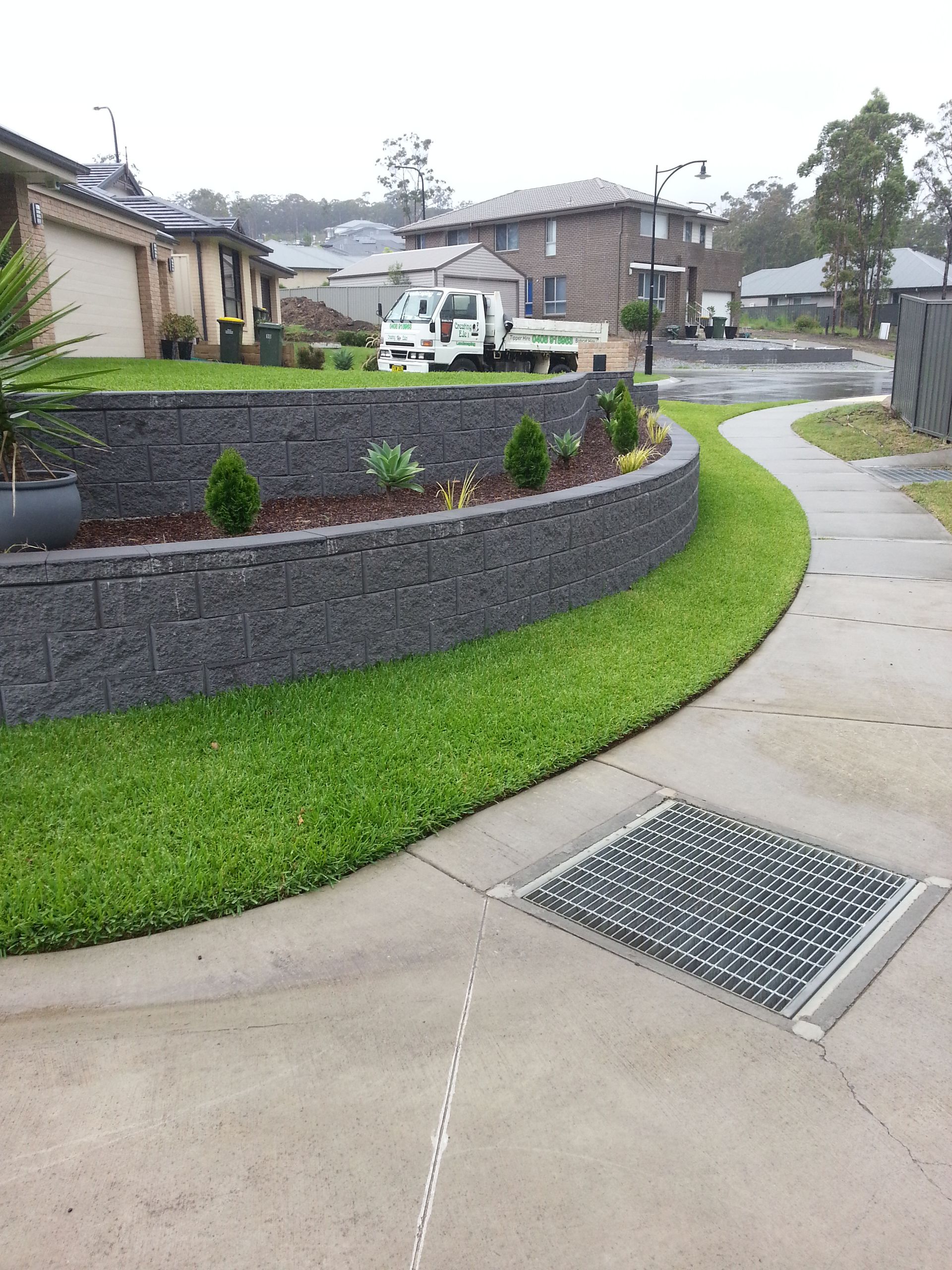 Retaining Walls in Newcastle | Creating Eden Landscaping