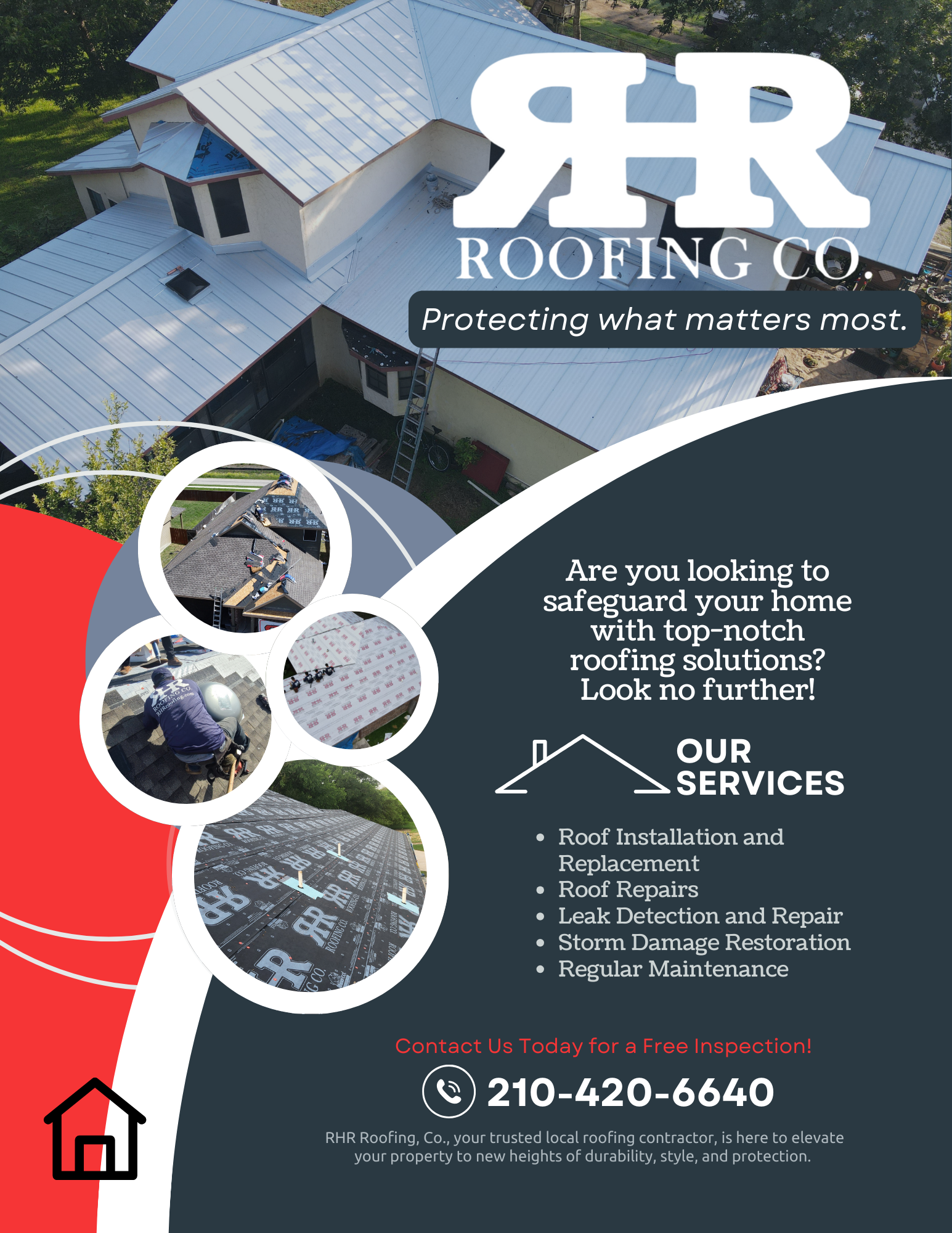 Roofing Contractor | San Antonio, Texas | RHR Roofing Co.