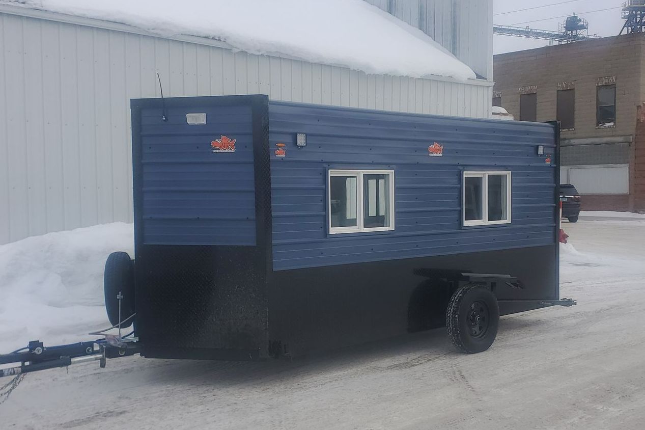 Custom Ice Fishing House - Choose Accessories for Zack Shack