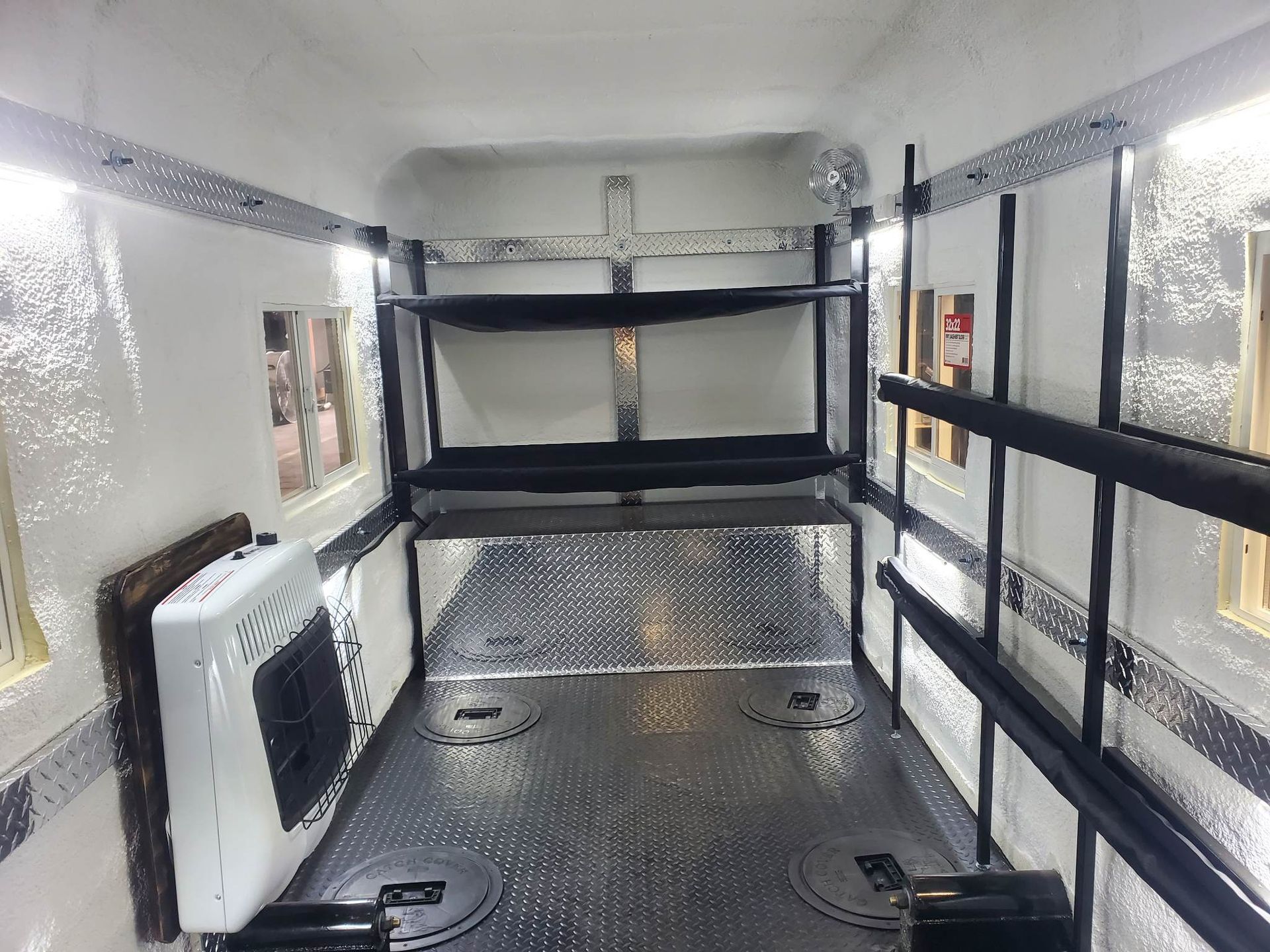 Custom Ice Fishing House - Choose Accessories for Zack Shack