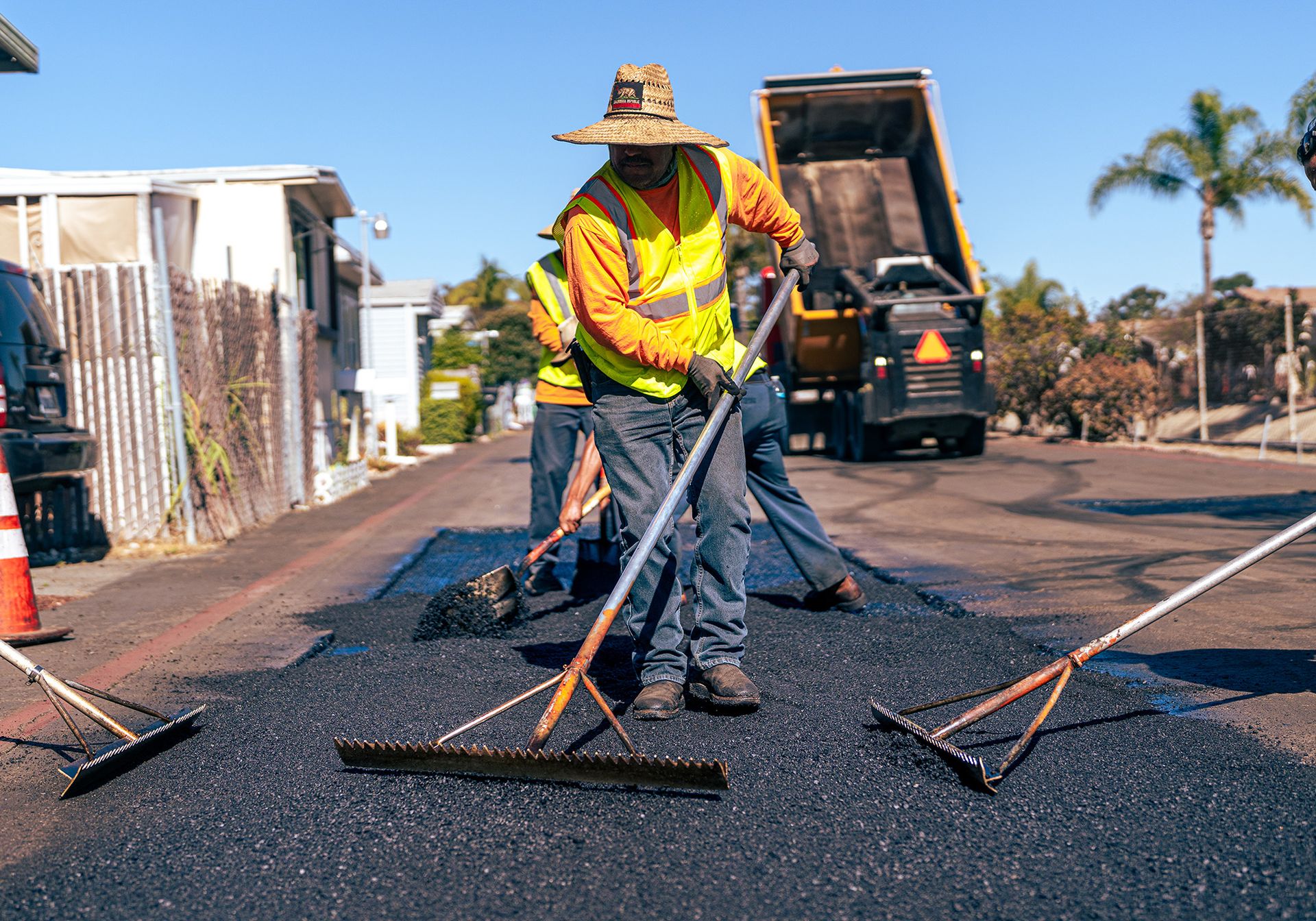 Asphalt Paving | TMC Engineering | CA