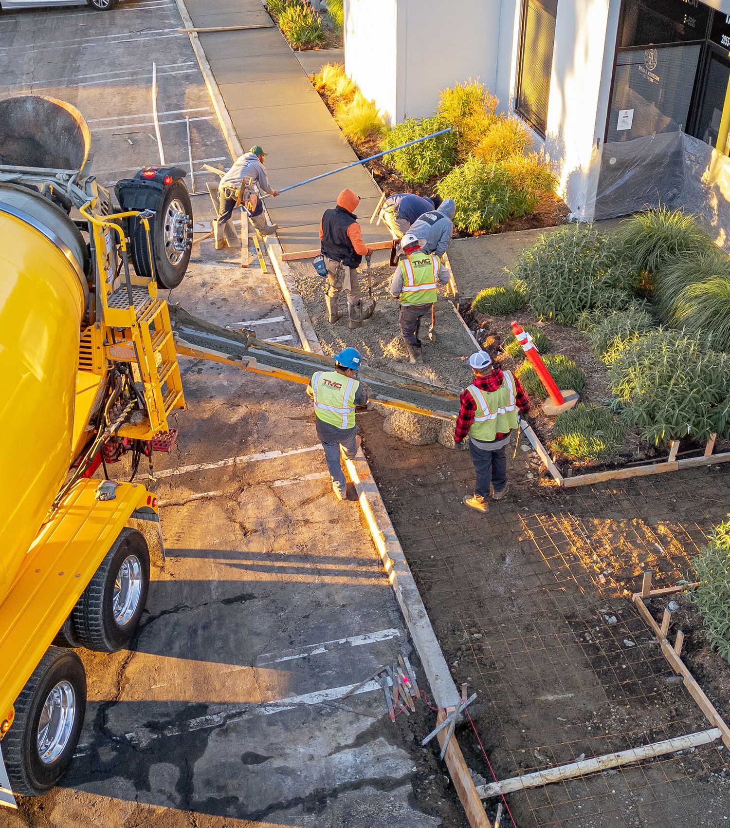 Concrete Construction Services | TMC Engineering | SD