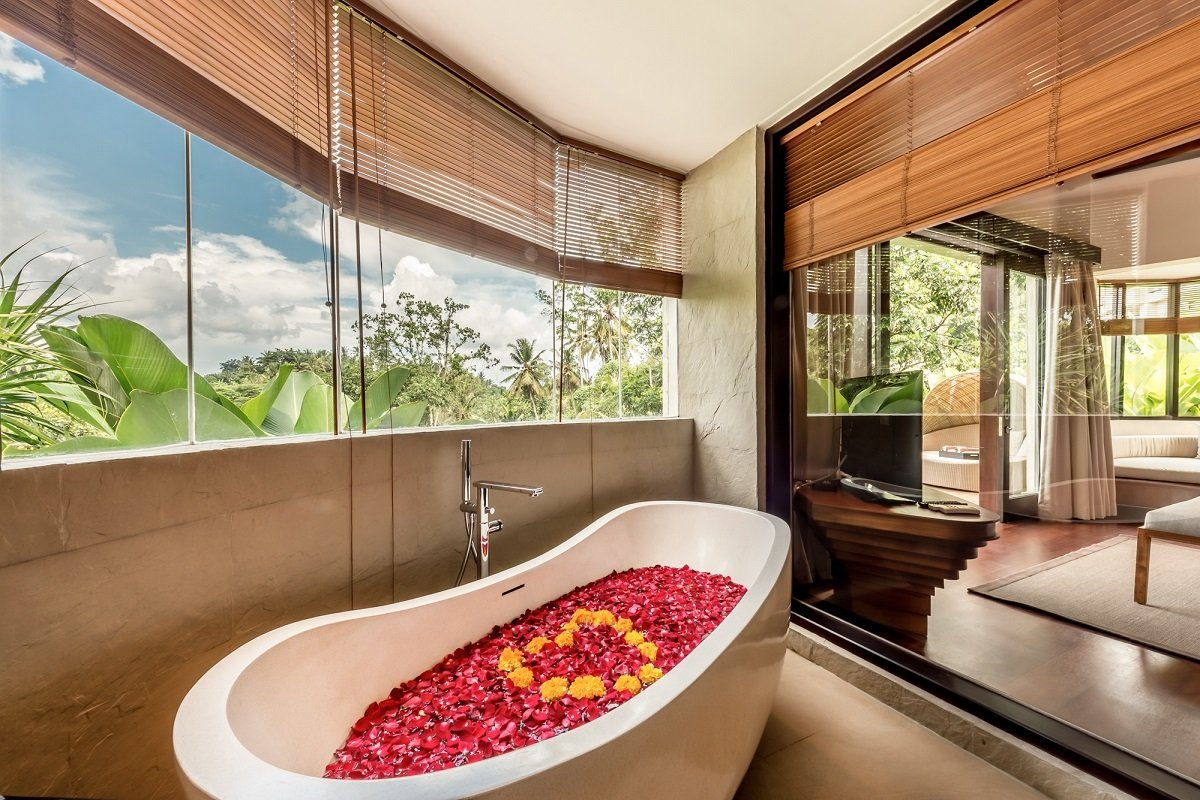 Tanadewa Resort Ubud Bali by Cross Collection | Courtyard Pool Villa