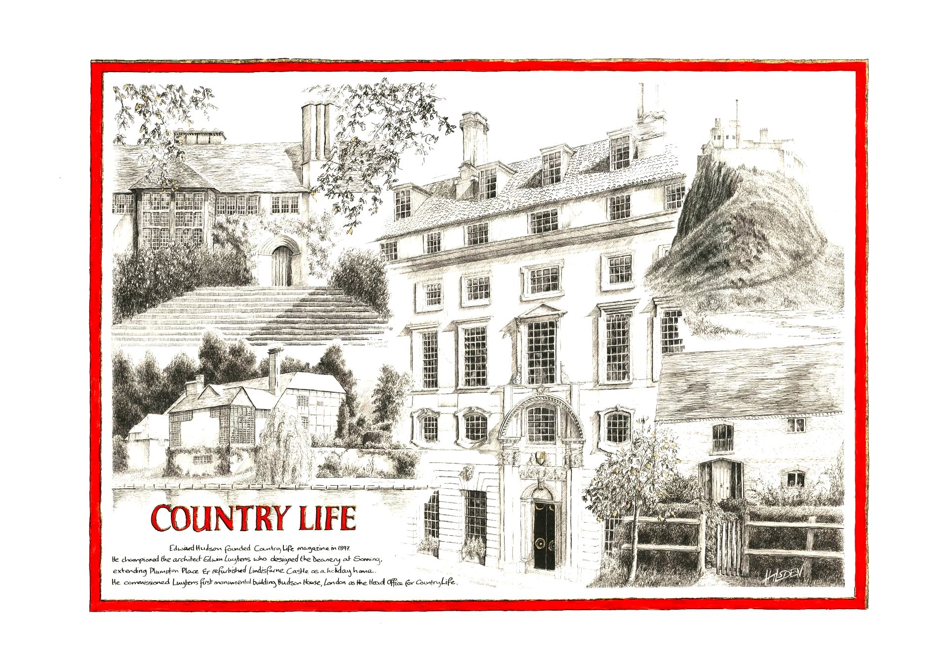 Visual Biography of Country Life Founder: Edward Hudson