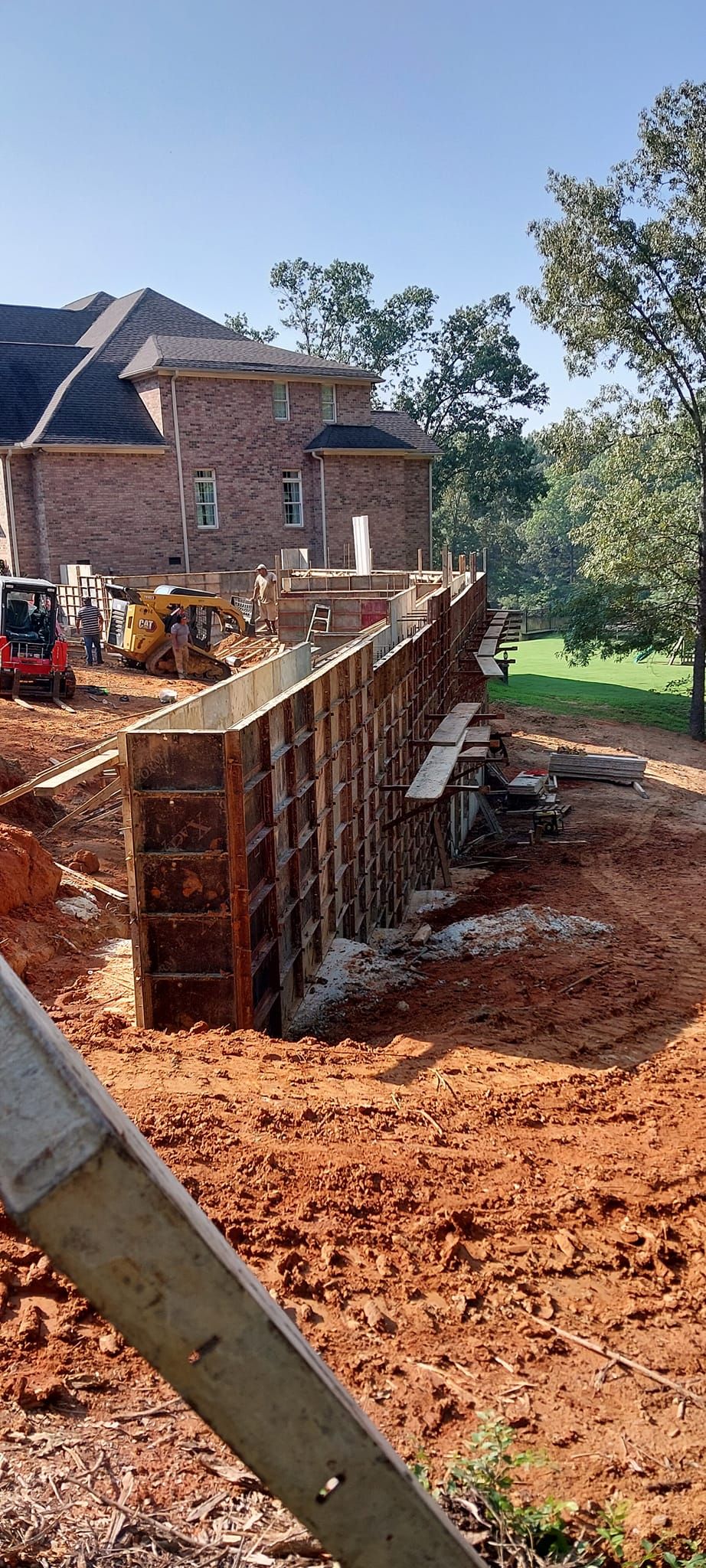 Retaining Wall Construction | Cast In Place Concrete