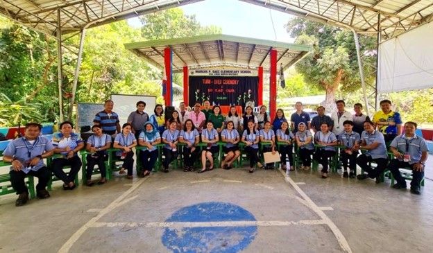 San Miguel turns used B-MEG sacks into school chairs, donates to ...