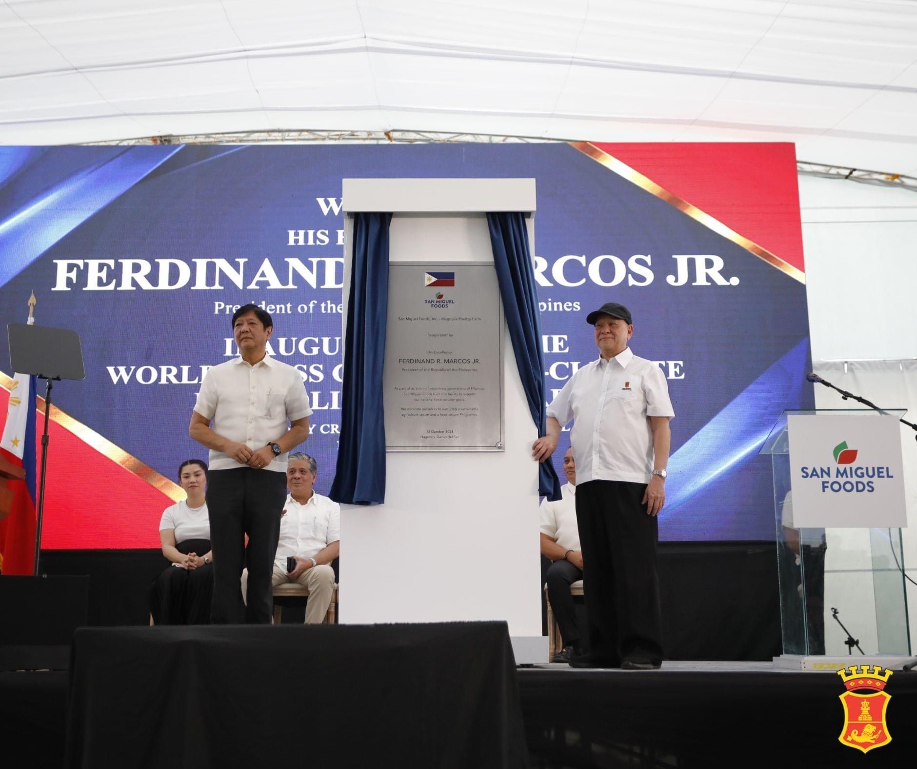 PBBM leads inauguration of SMC's mega poultry farm, seen to boost PH ...