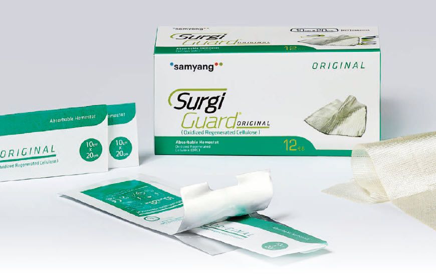 SurgiGuard - absorbable haemostatic