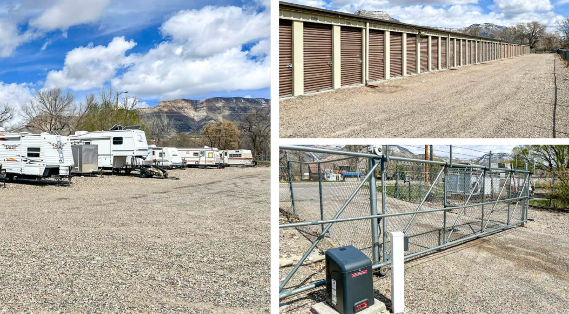 Site tour of Parachute Self Storage