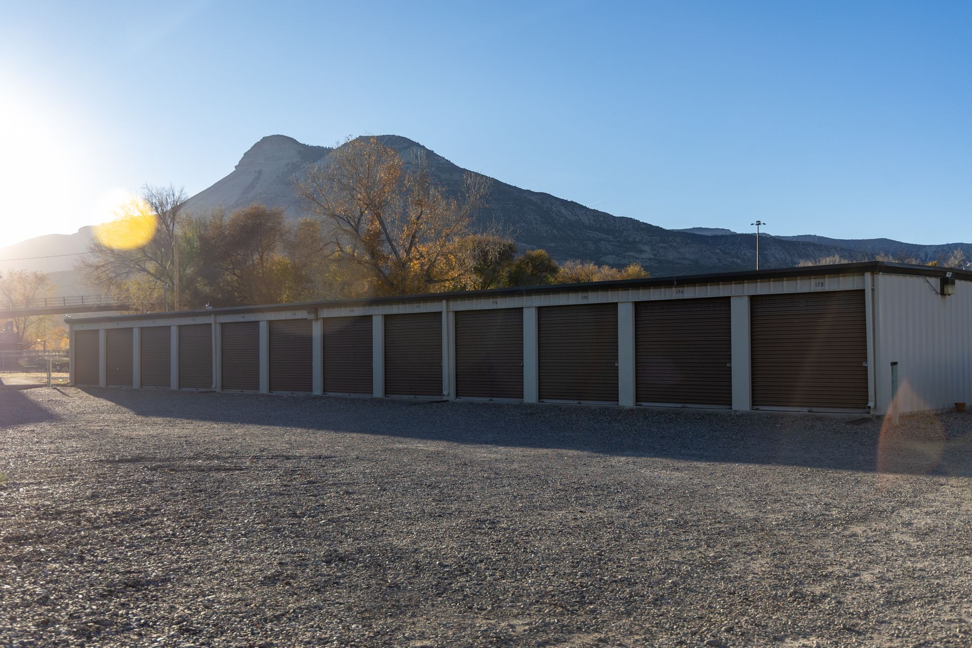 Site tour of Parachute Self Storage