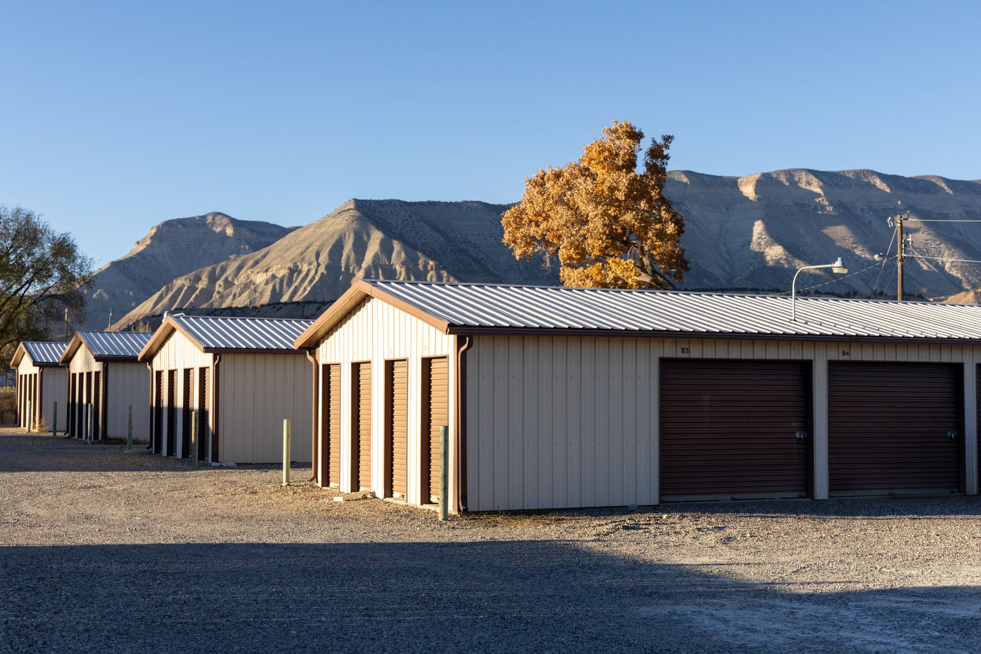 Site tour of Parachute Self Storage