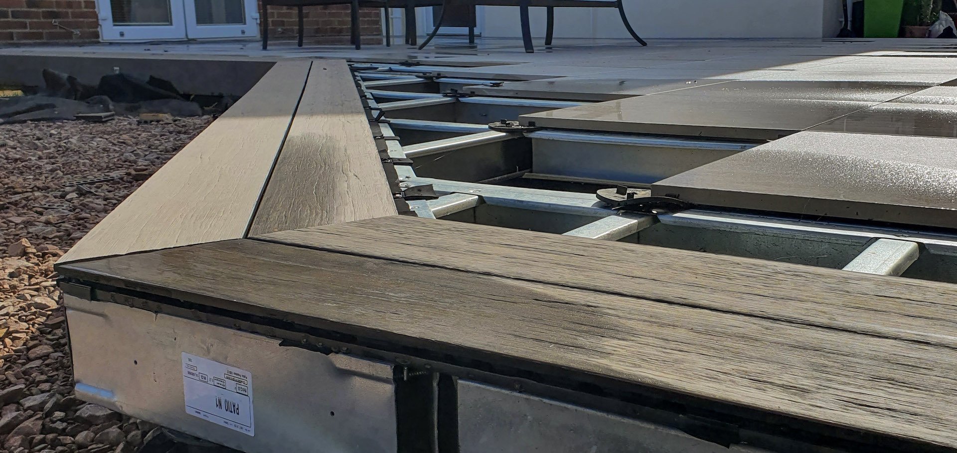 Composite Decking Specialists│Steel Frame System│iGarden Vision