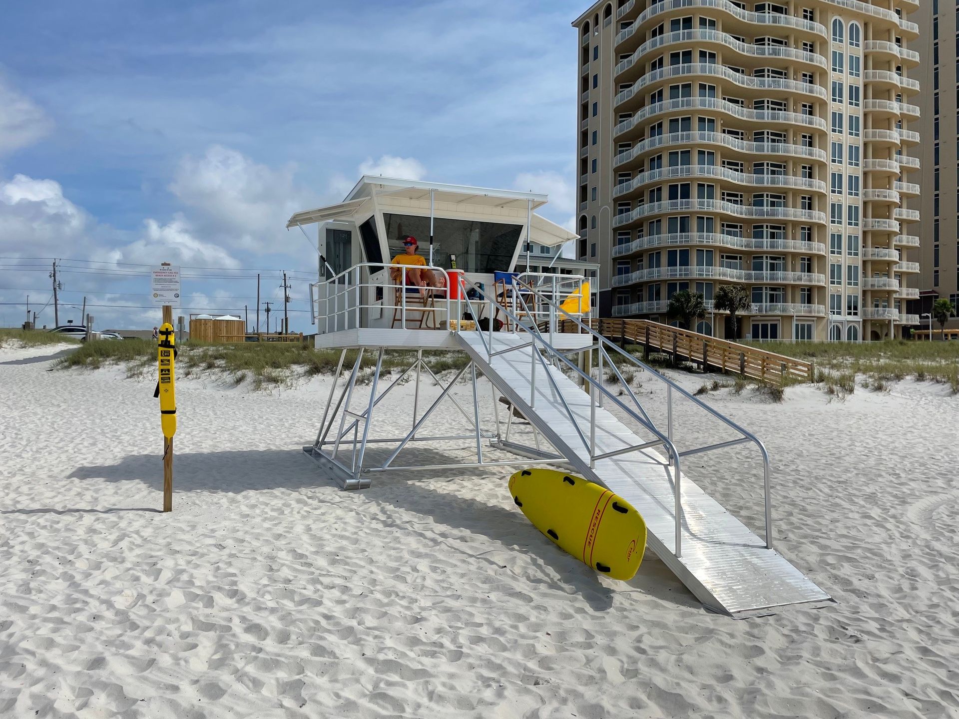 Perdido Key Beaches Now Have Lifeguard Stations