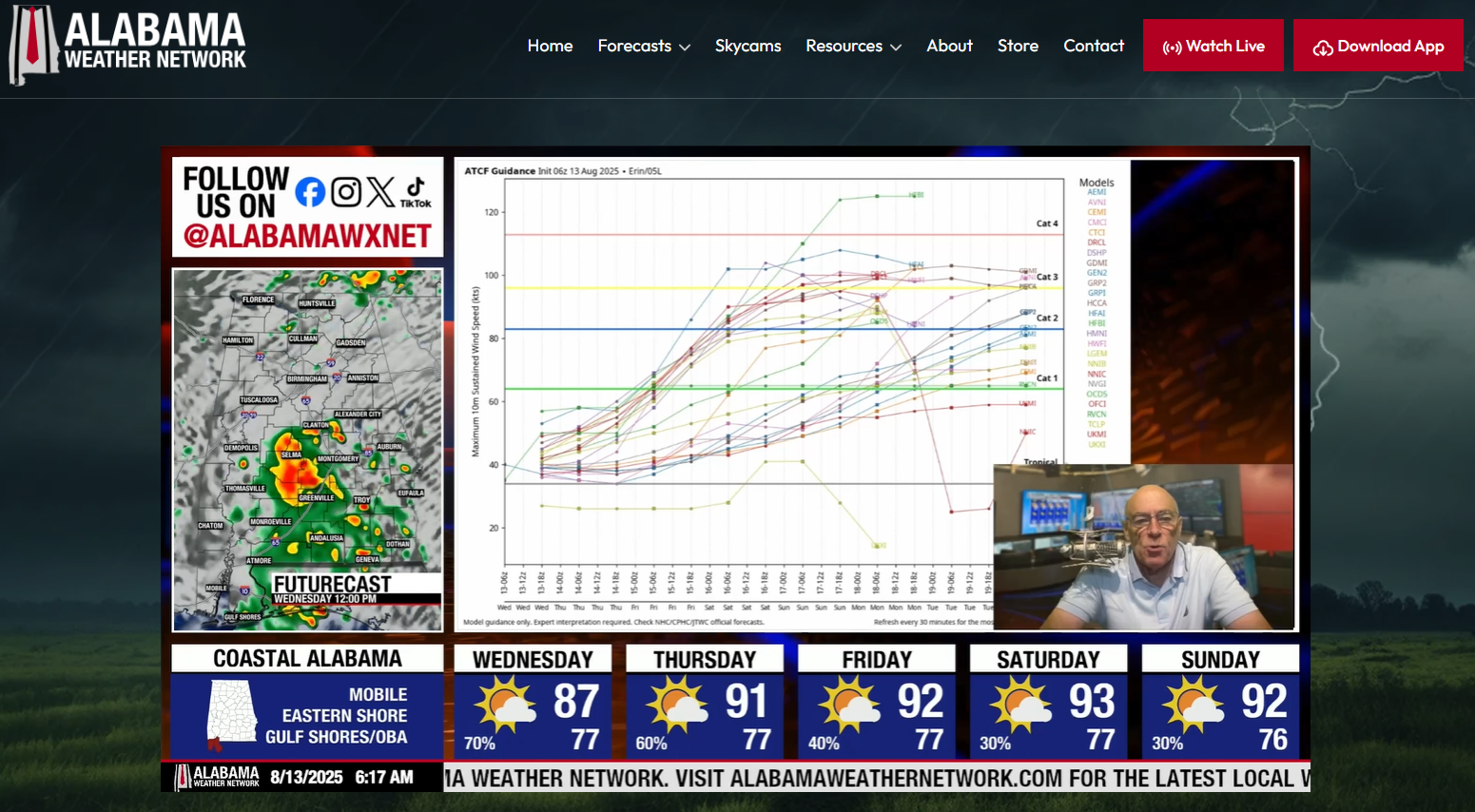 New Alabama Weather Network Launches With Online Access