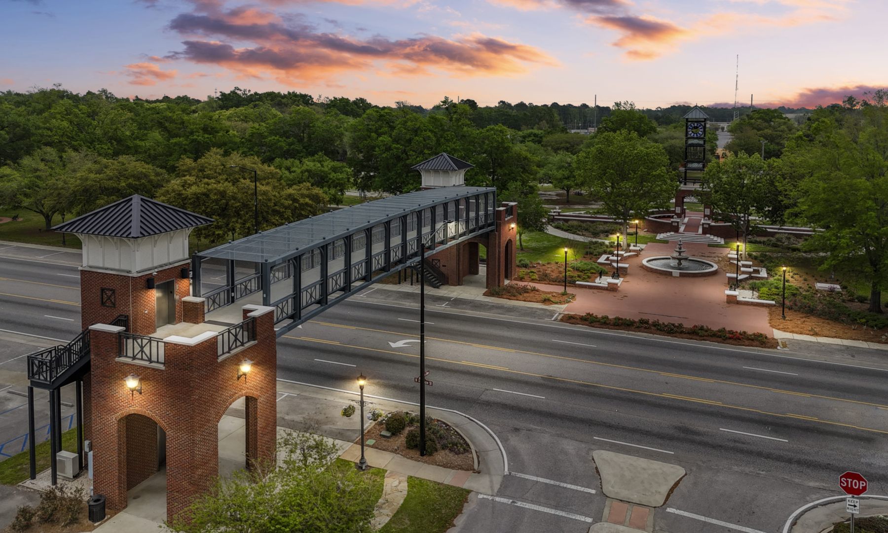 Foley's New Walkway Links Pedestrian Bridge to City Hall