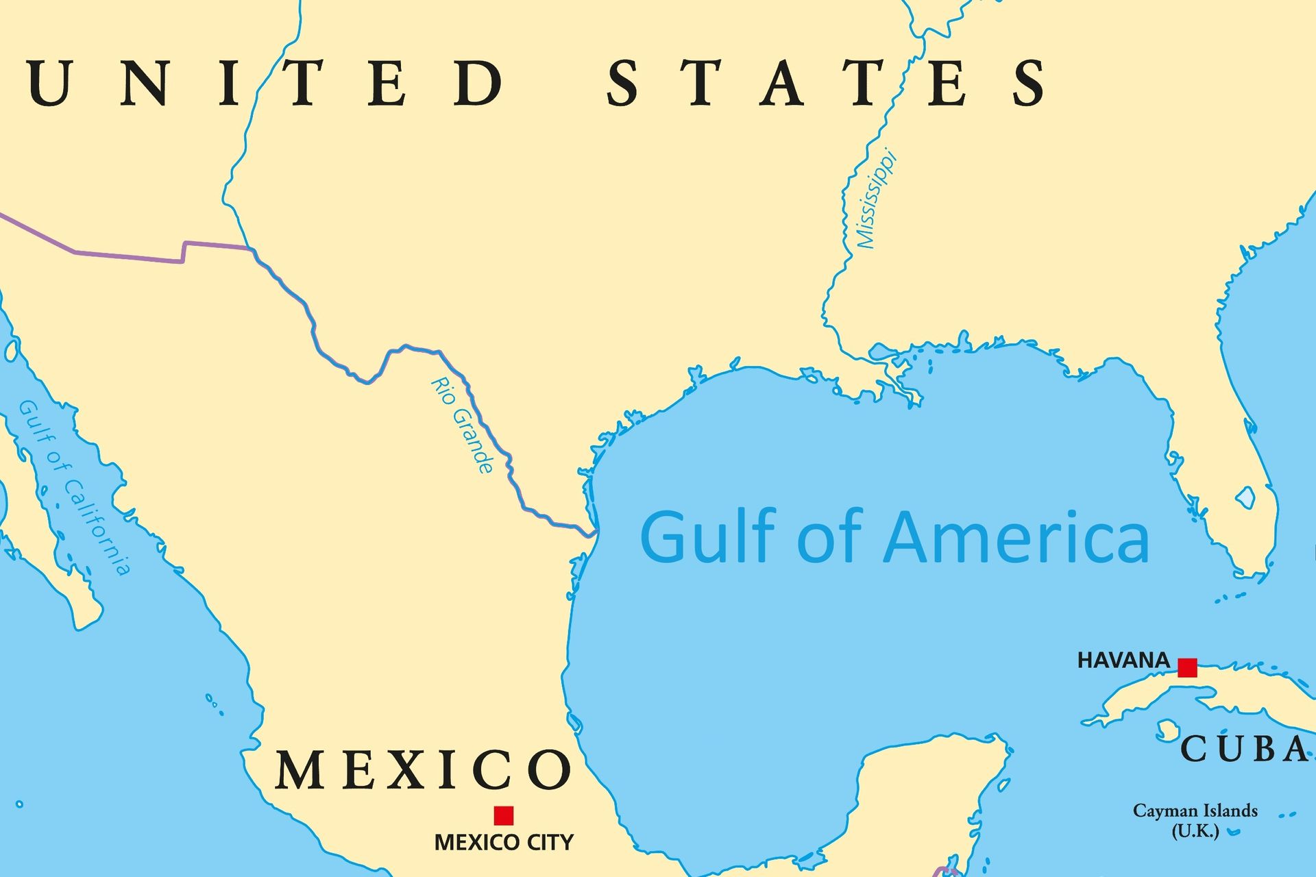 Businesses Start To Formally Use The Term 'Gulf of America'