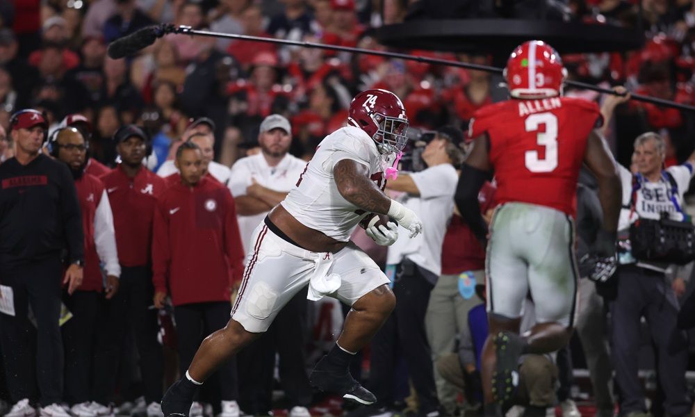 Proctor's Catch Was Heaviest At Alabama But Not The Nation