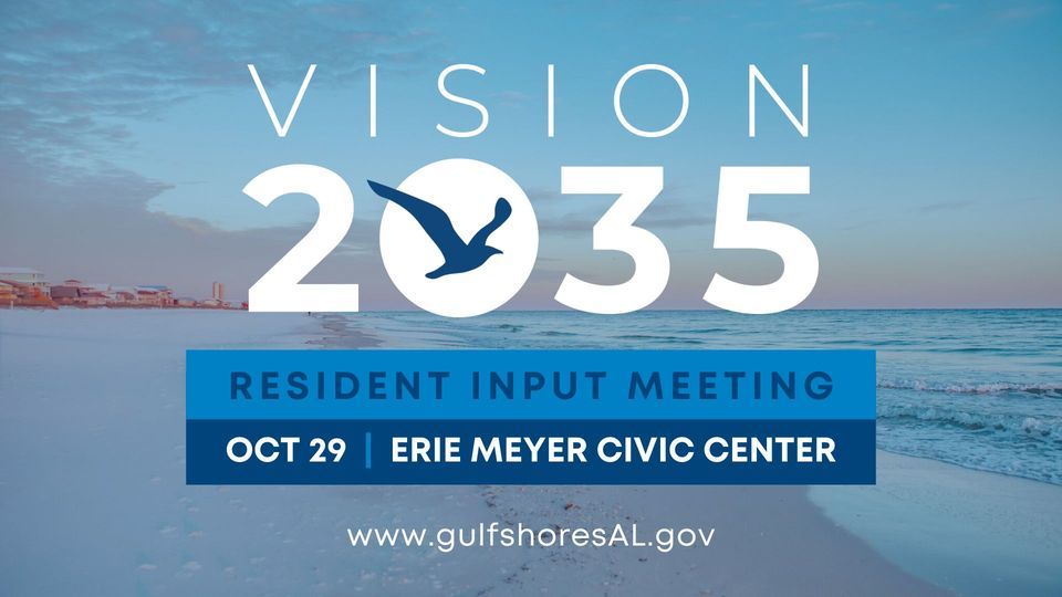 City of Gulf Shores Invites You To Vision 2035