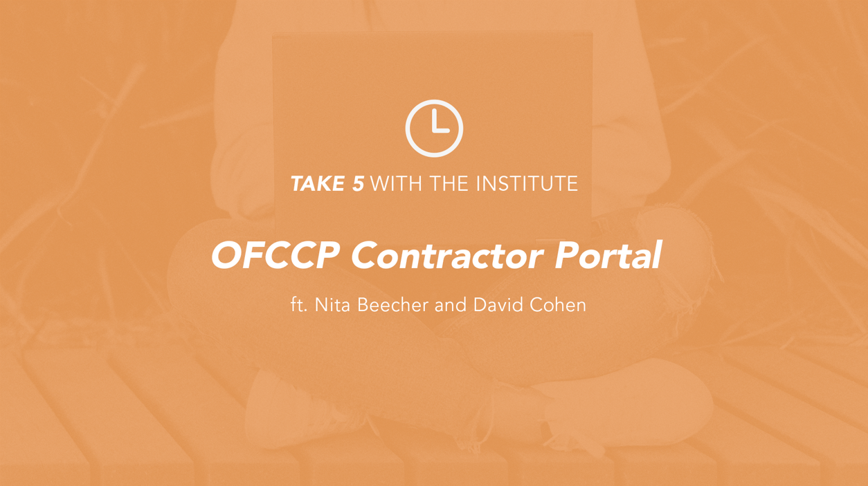 Take 5 with The Institute