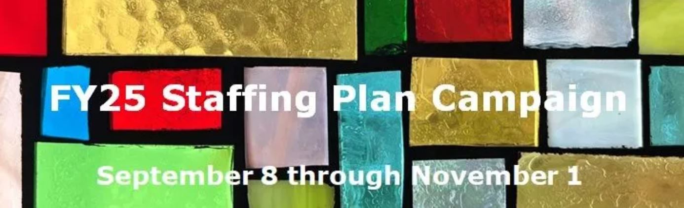 Make Your Pledge to the FY25 Staffing Plan