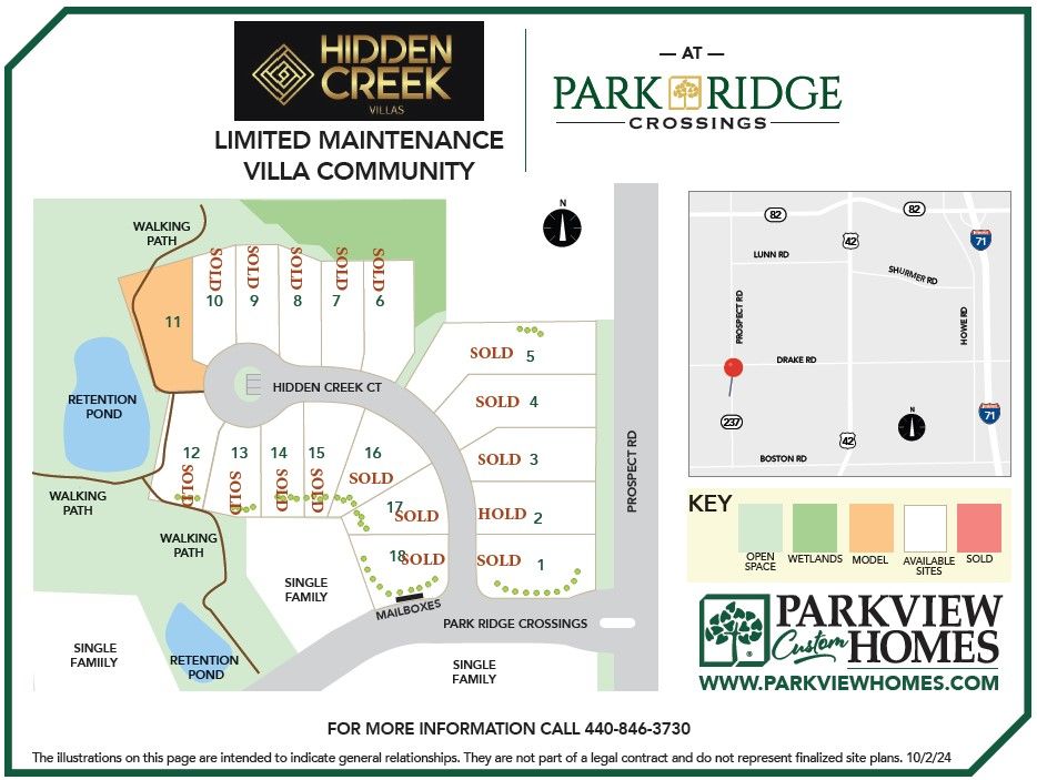 New homes Strongsville OH - New Custom Homes - New Cluster Homes ...