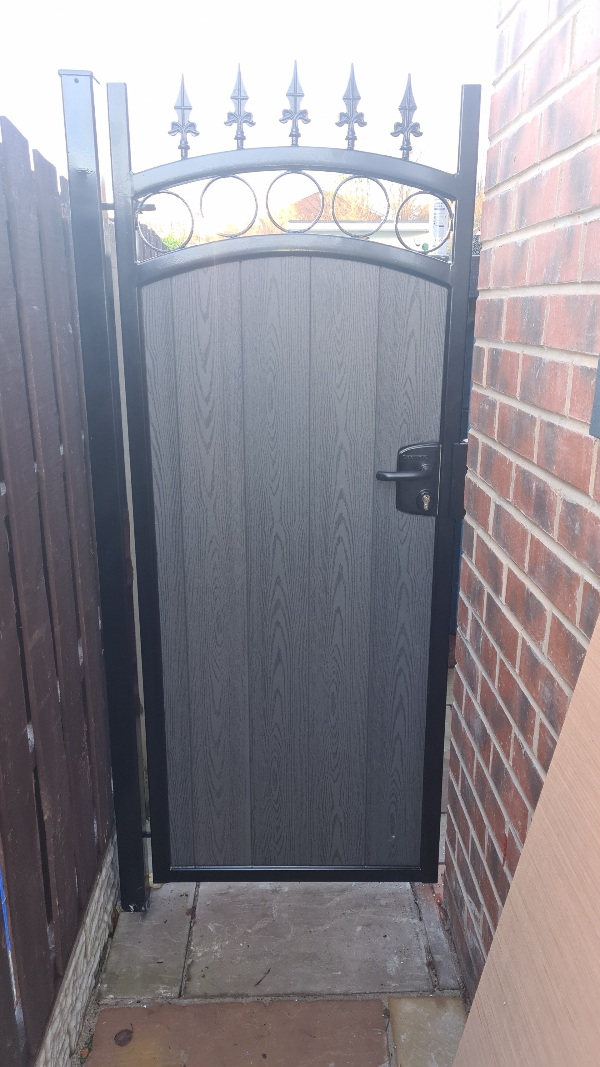 Beautiful wrought iron garden gates and railing installations in South ...