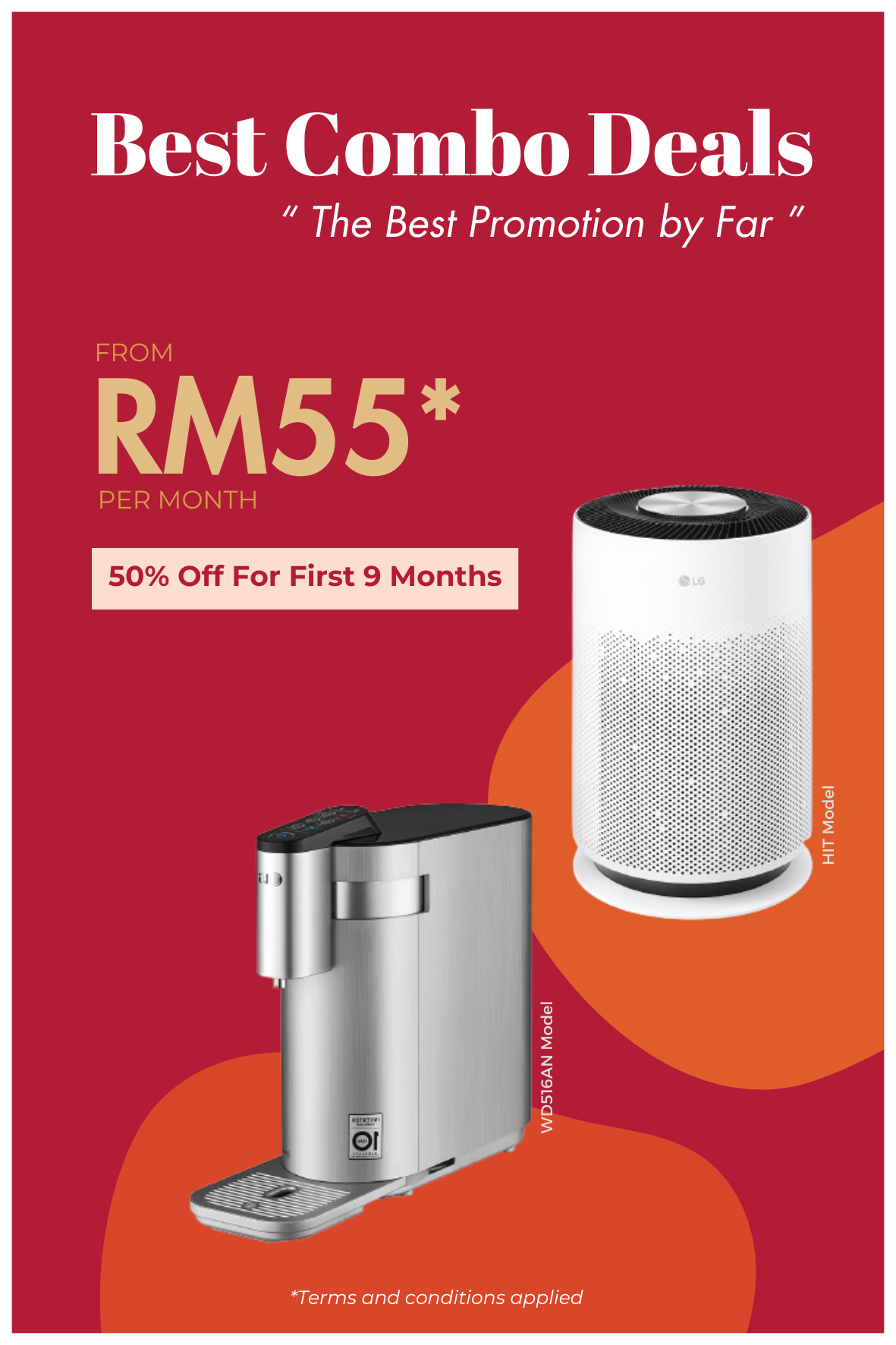 LG PuriCare Water Purifier | Malaysia Self Service Tankless Water Purifier
