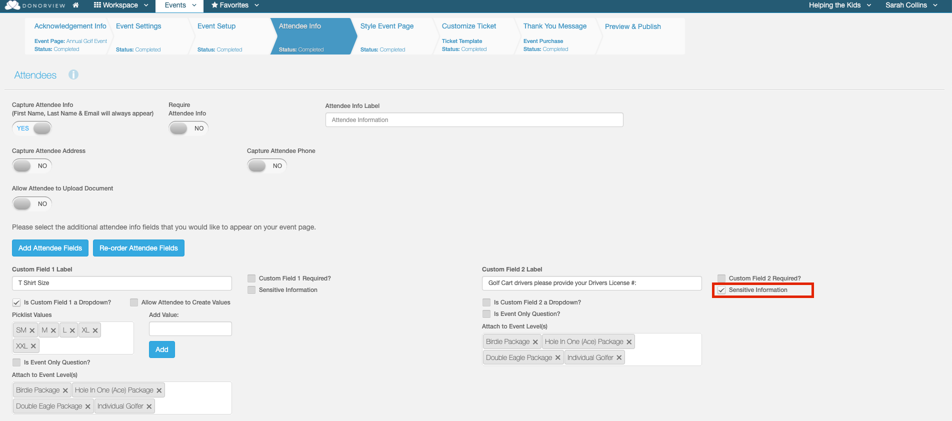 Recent Changes | DonorView