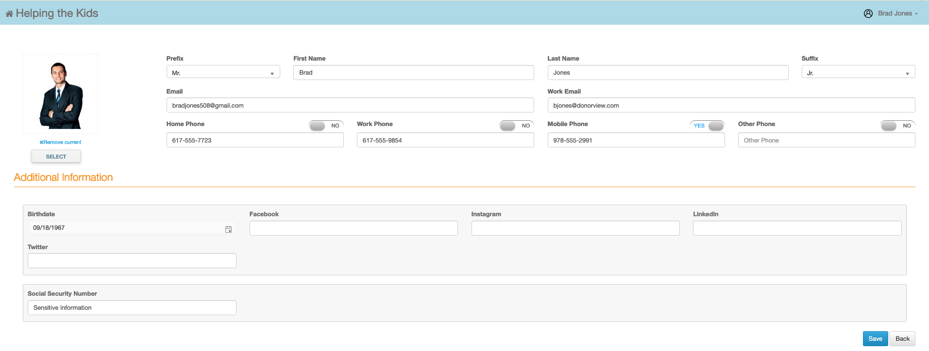 Recent Changes | DonorView