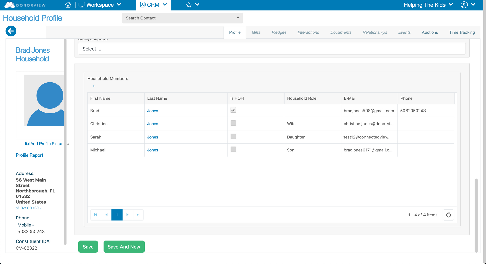 Recent Changes | DonorView