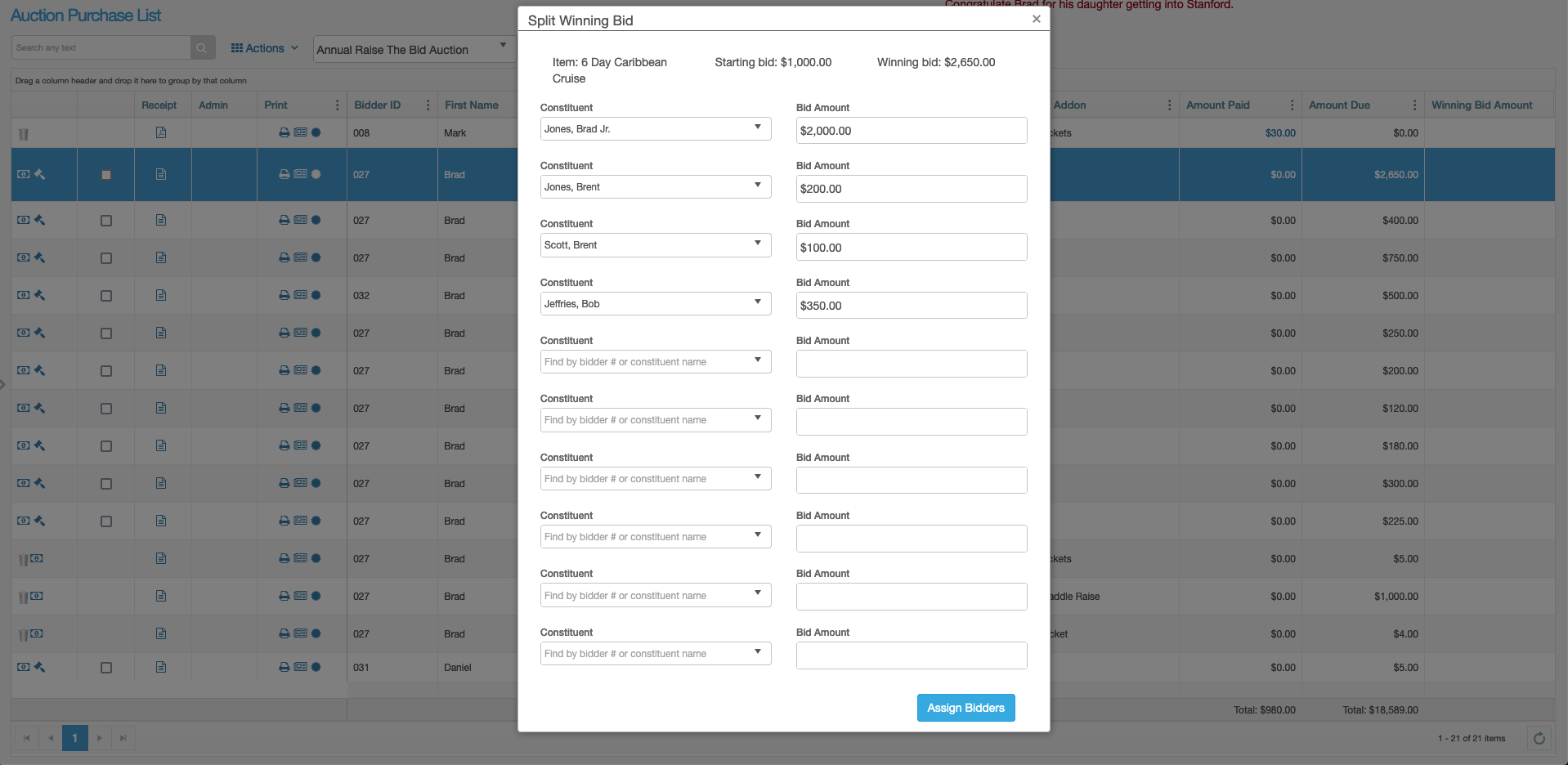 Recent Changes | DonorView