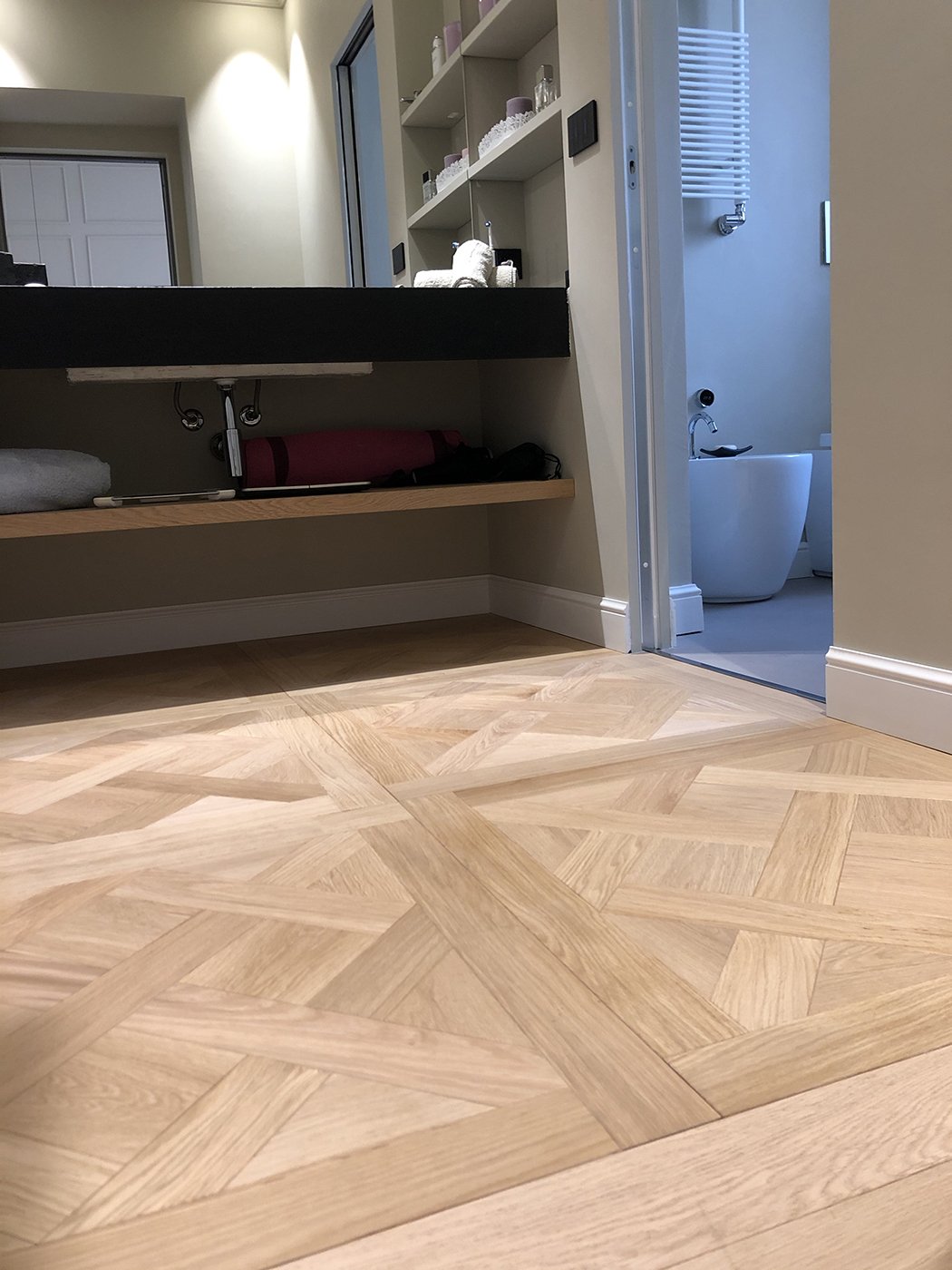 Collezione Design - Parquet Versailles in Rovere, Noce e Olmo | Alma