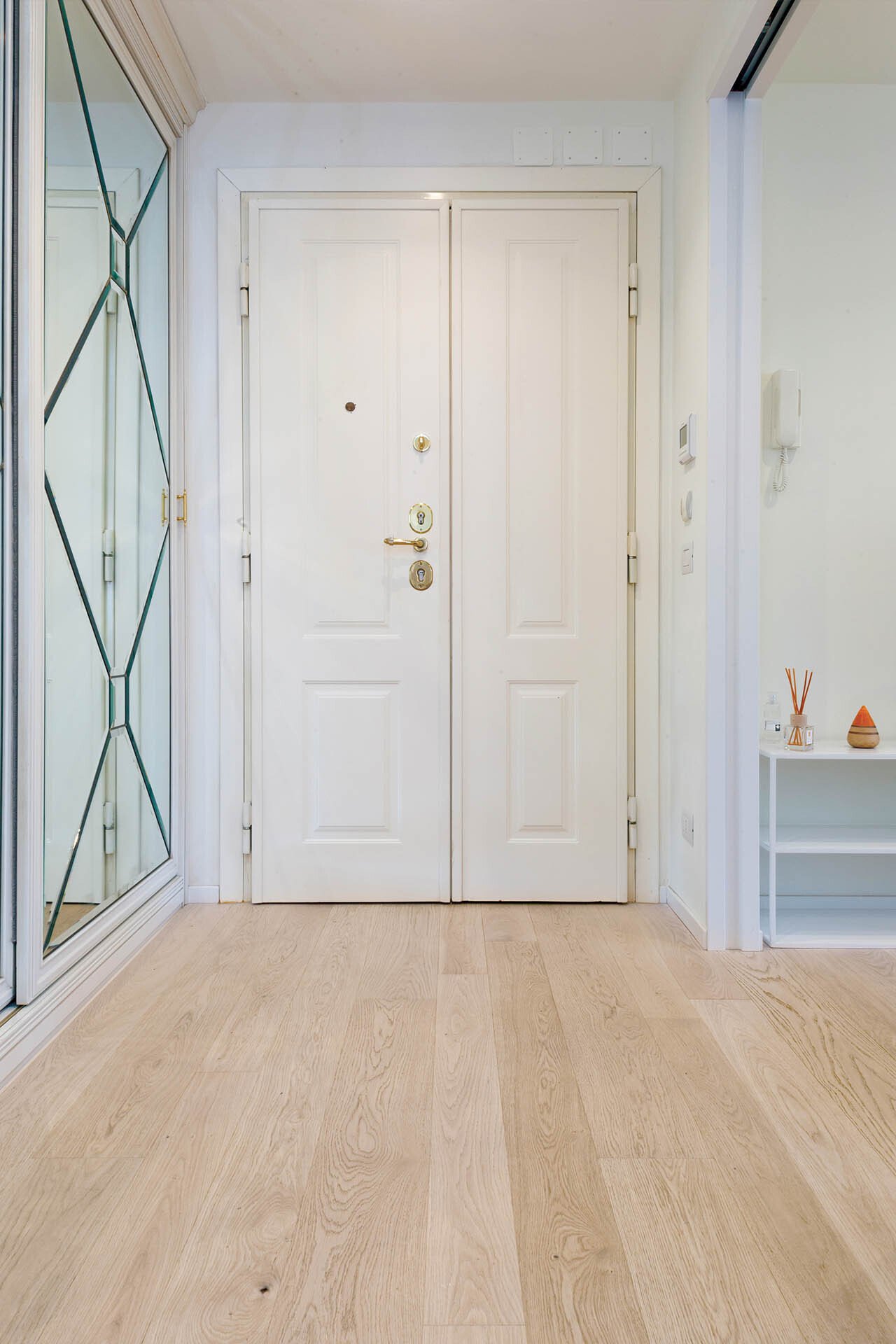 Parquet Rovere Tinto T04 Bianco Piuma - Almafloor