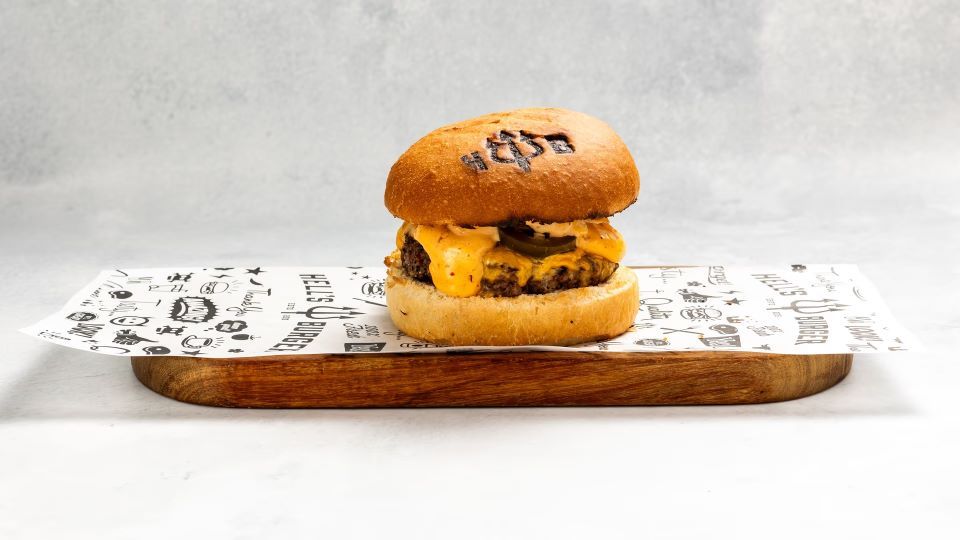 Hell´s Burger - Varberg - Meny