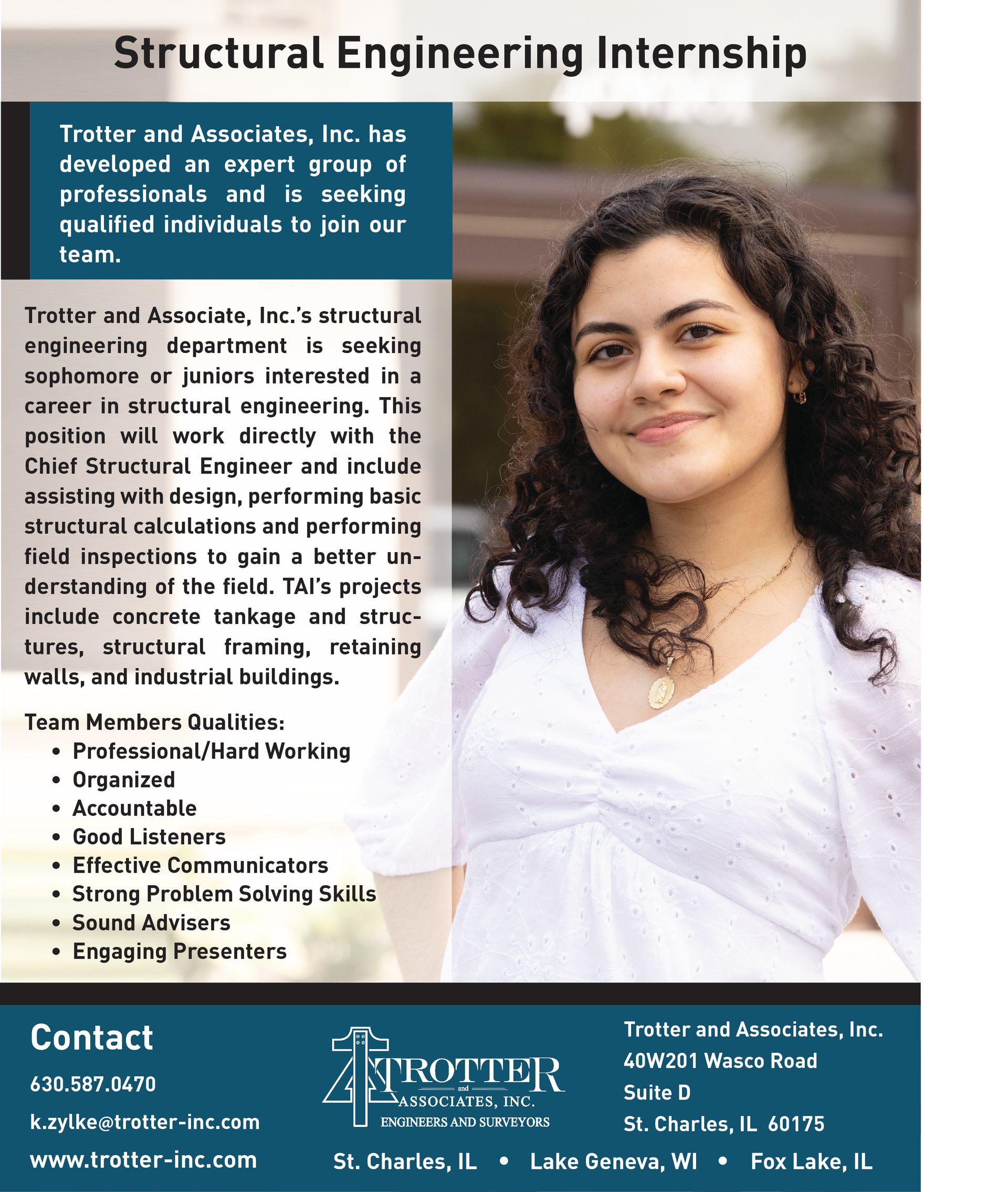 Internships | Trotter& Associates Inc.