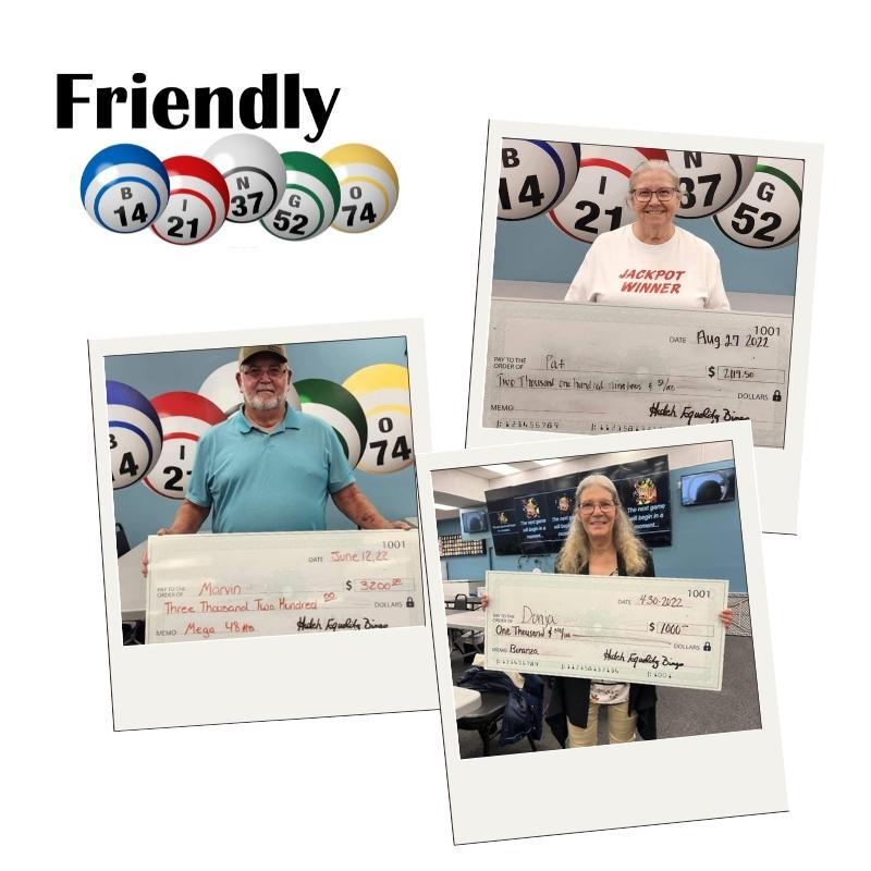 Friendly Bingo | Bingo Events - Hutchinson, KS