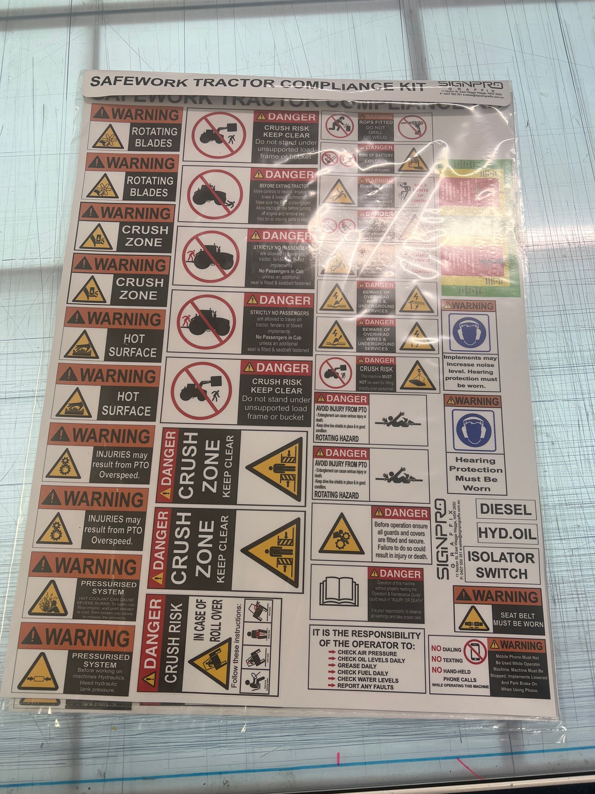 Safety Signs Wagga Wagga | Signpro Graffix