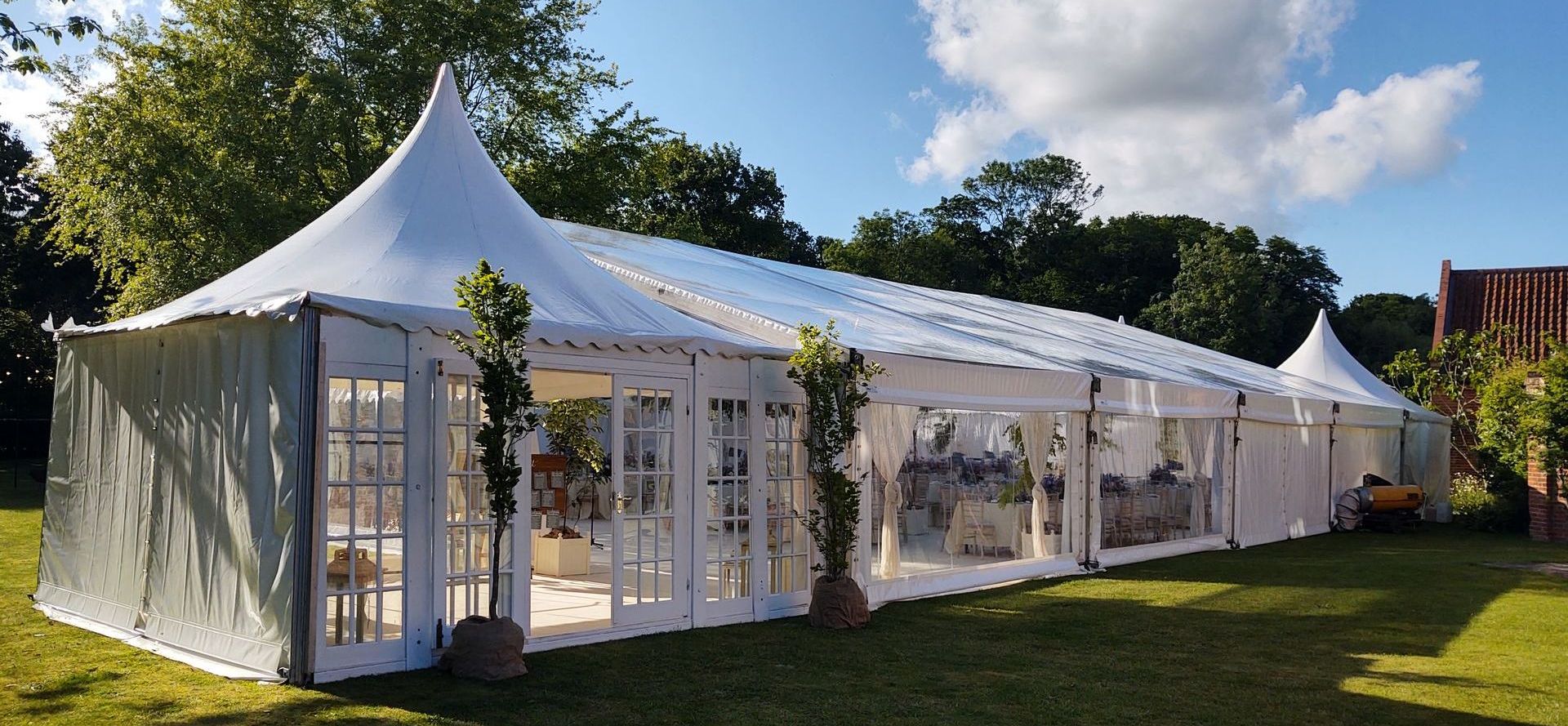 Great Events | Pole and Rope Marquees