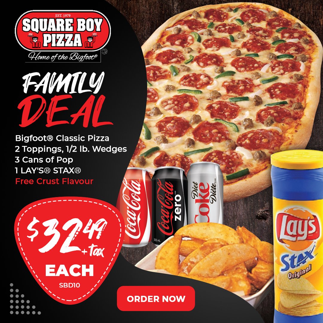 Deals | Square Boy Pizza