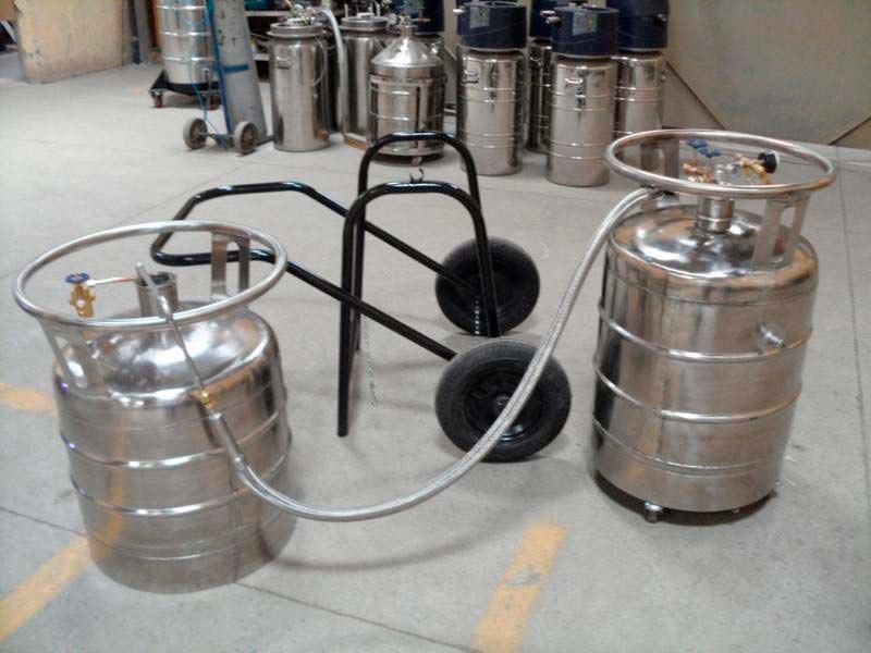 Container de nitrogênio líquido