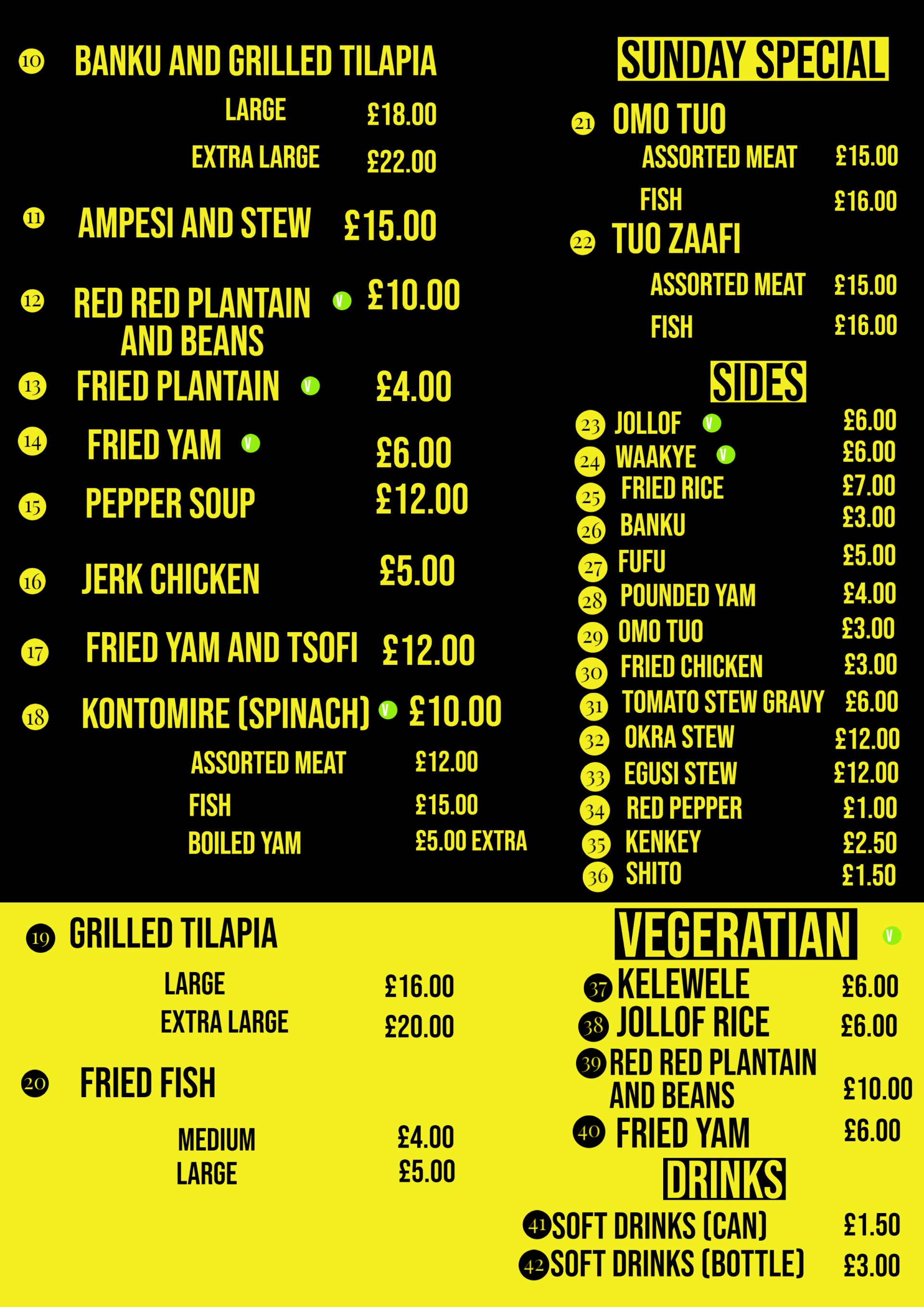 Rich Ghanaian food | Accra Palace Ltd