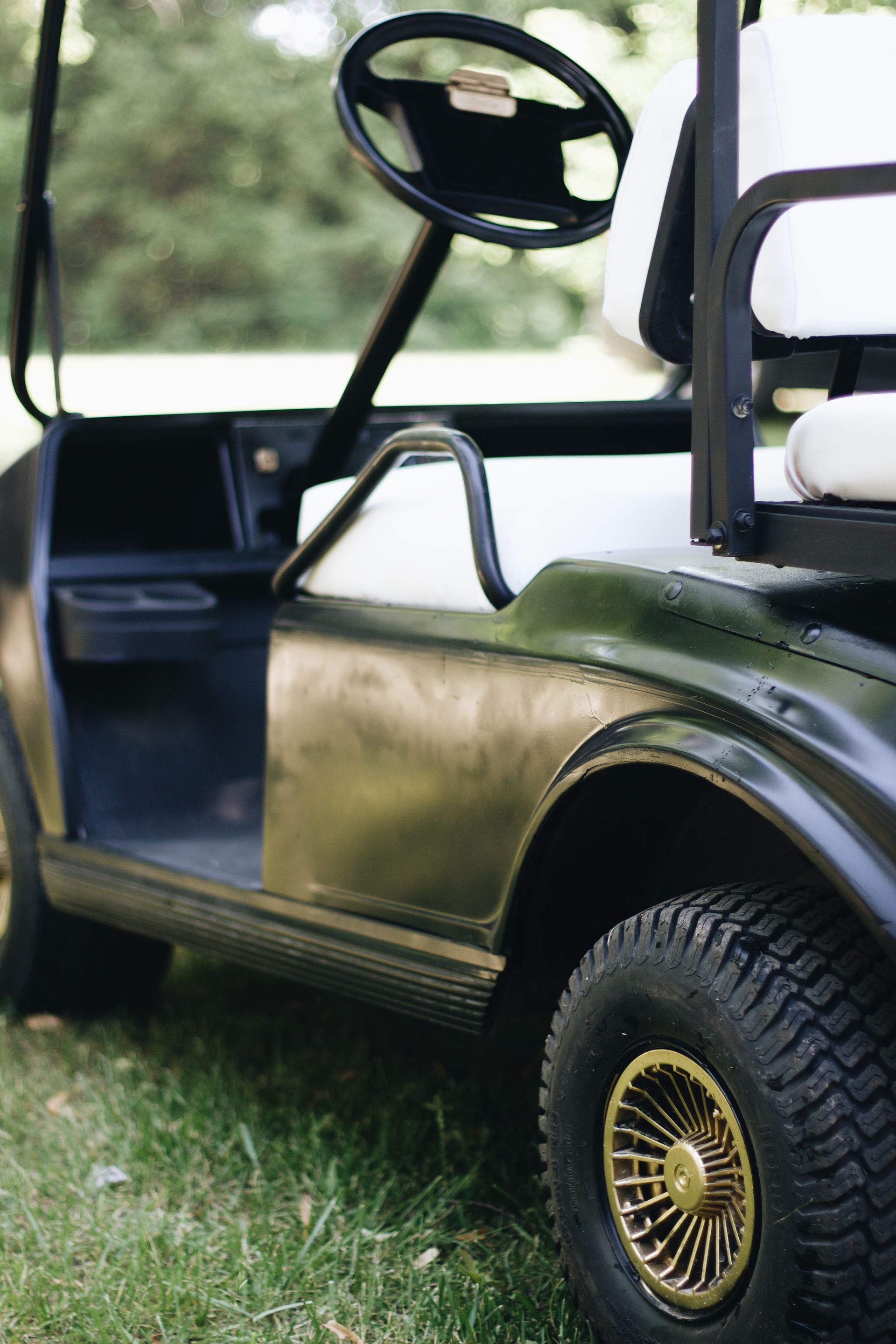 GOLF CART TURNED CABIN CRUISER