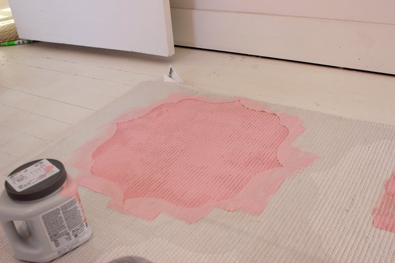 DIY– A Painted Rug