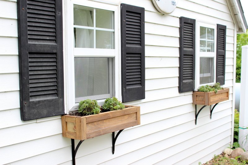 DIY WINDOW BOXES